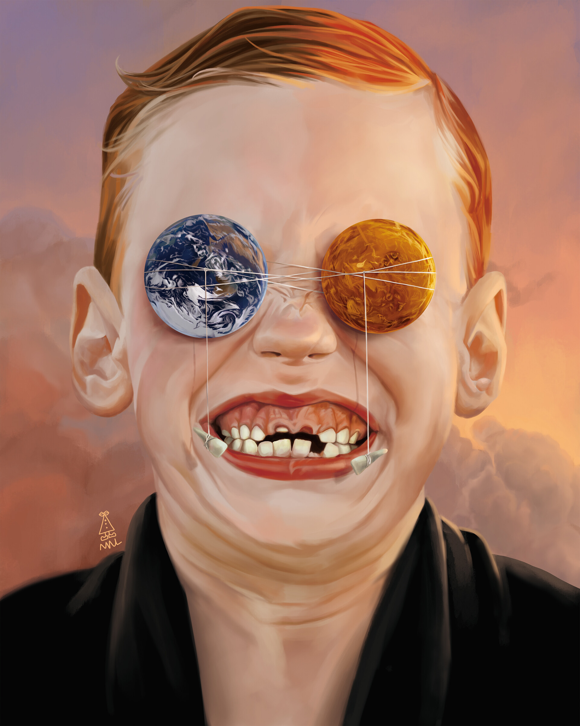 ArtStation - Smile? Cry?