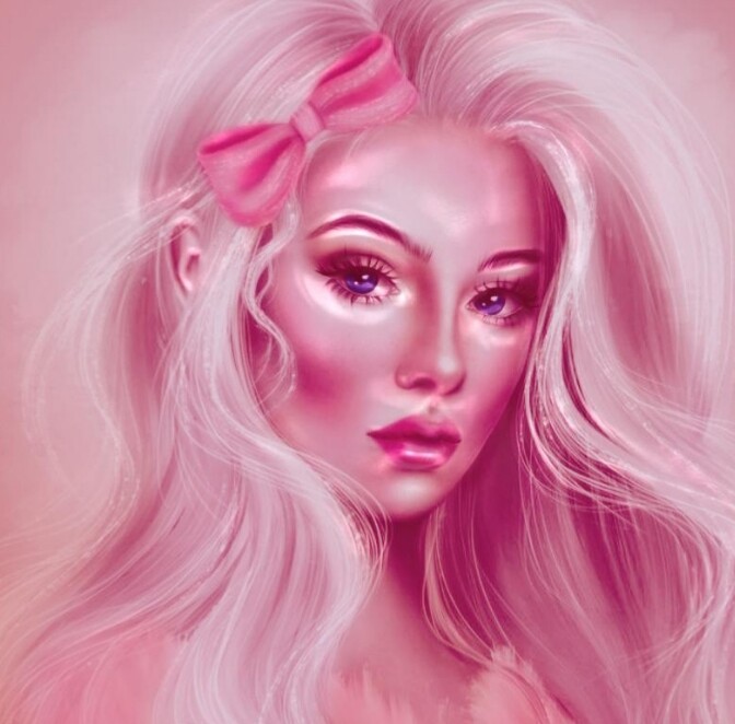 ArtStation - Pretty in Pink 2
