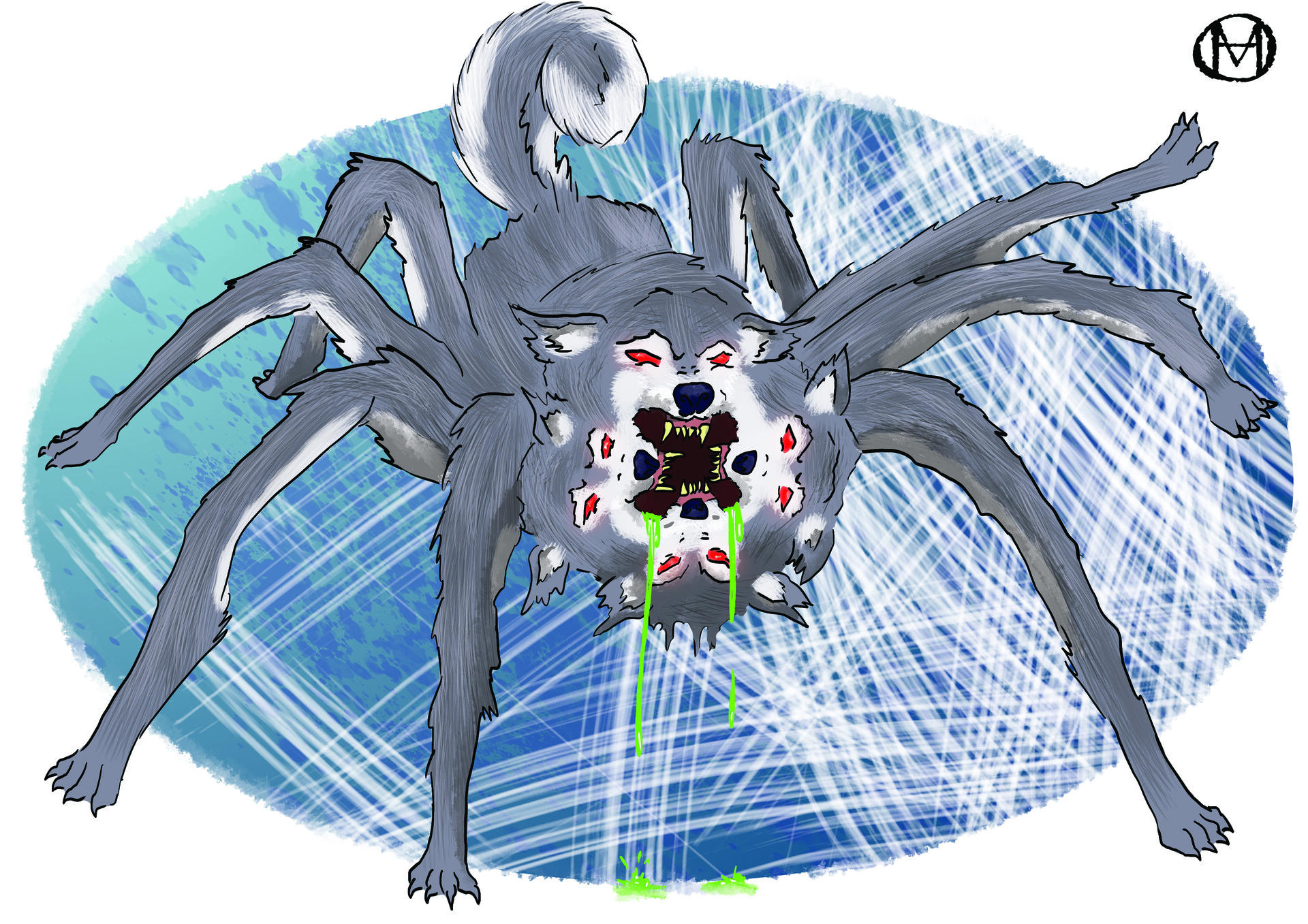ArtStation - Wolf Spider