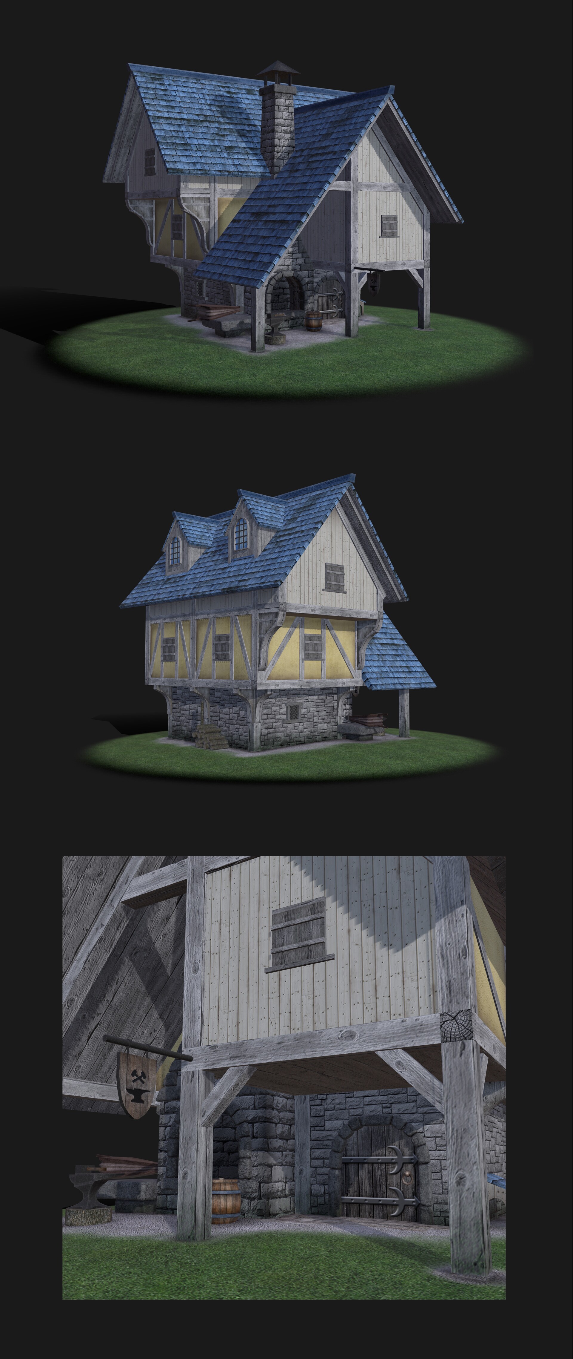 ArtStation - Iron Smith House