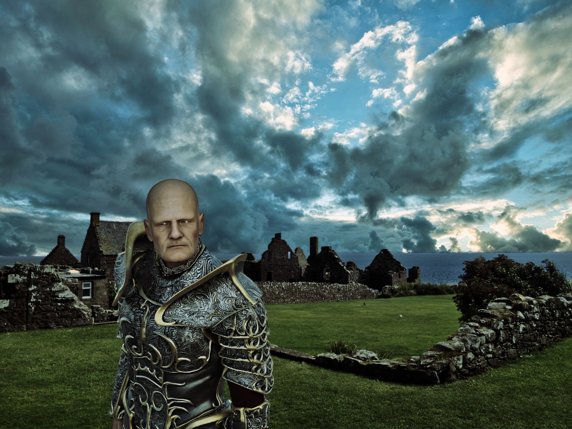 ArtStation - Old Lord - Castle ruins