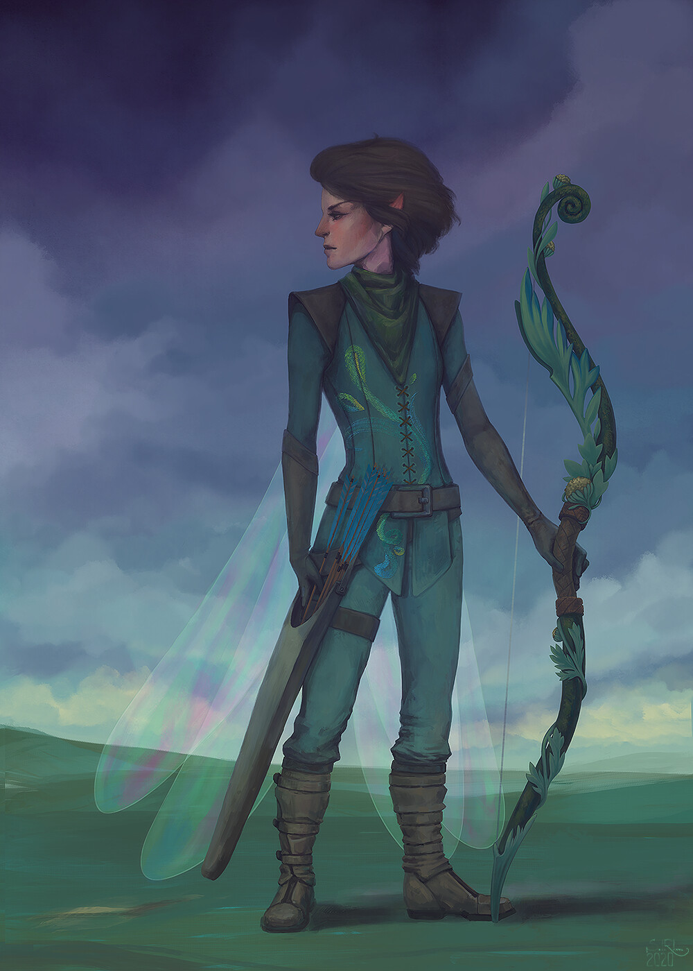 ArtStation - Wormwood, the Ranger