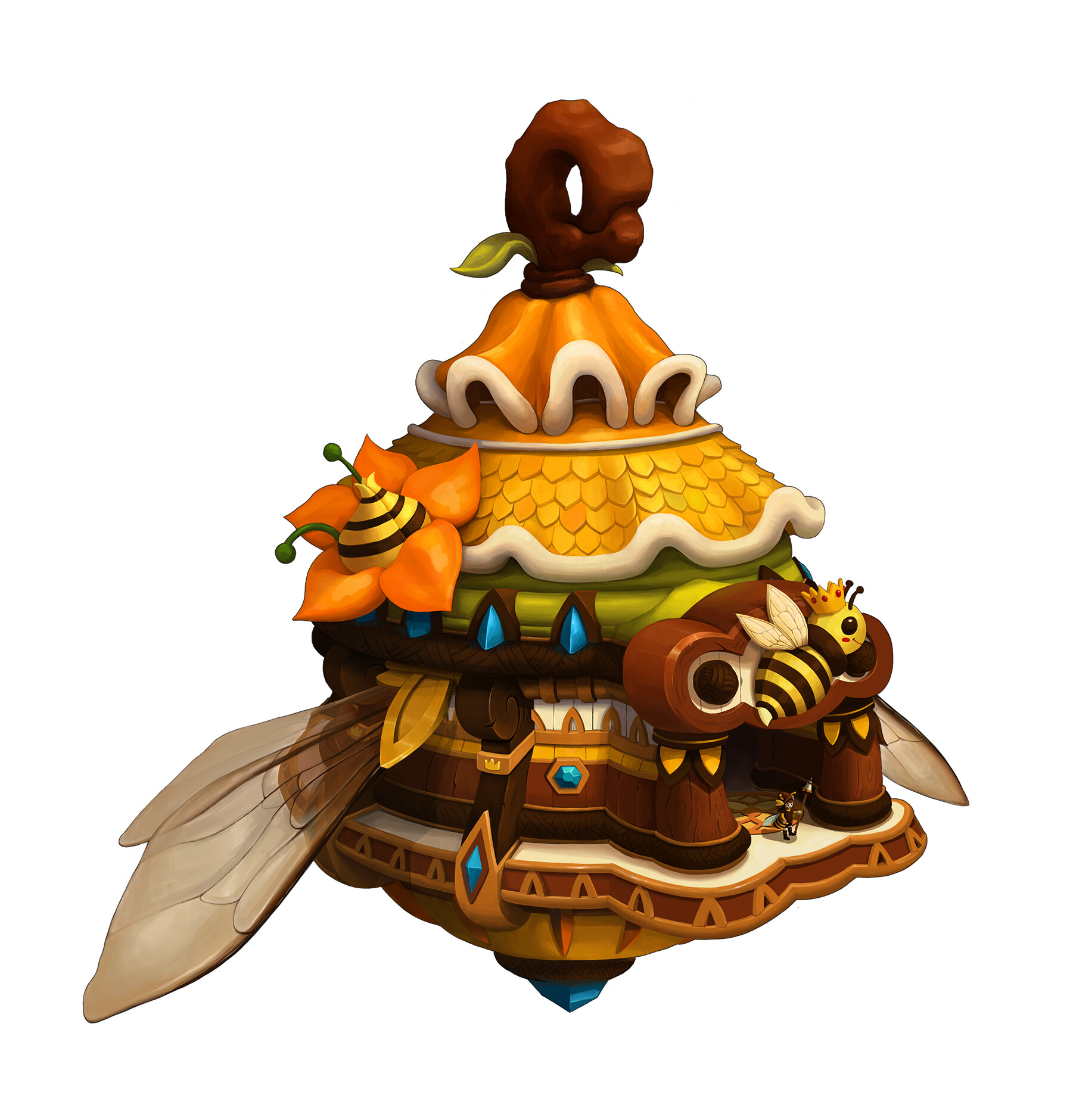 ArtStation - Queen's Hive