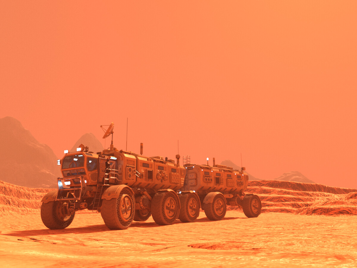 ArtStation - Mars exploration