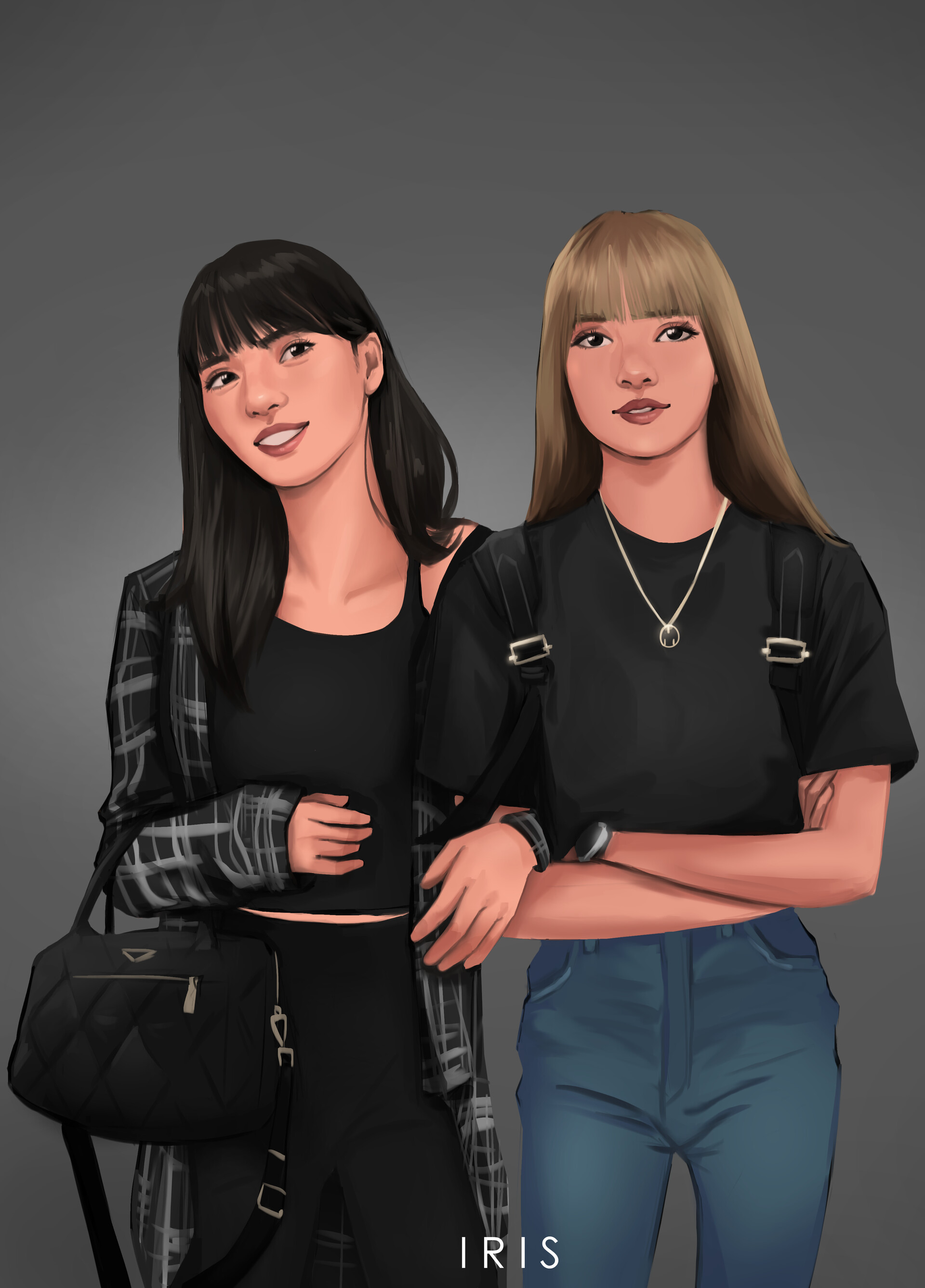 ArtStation - Momo&Lisa, Iris
