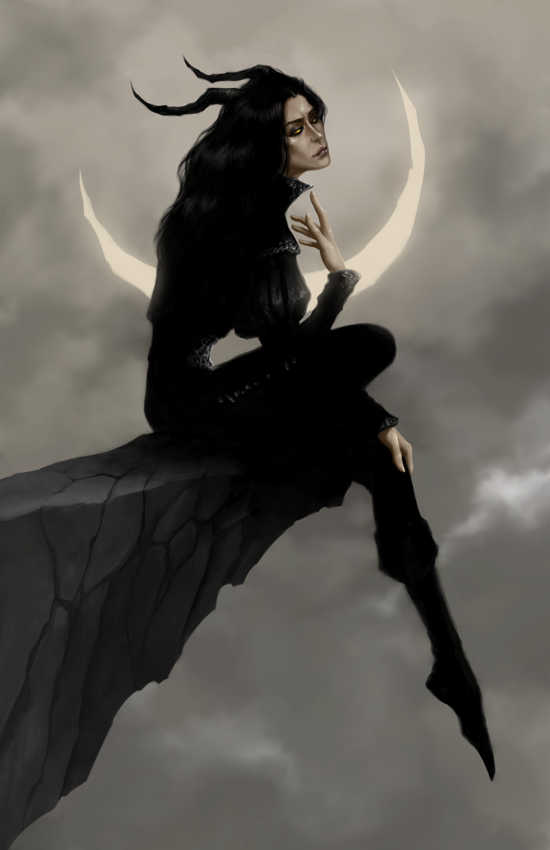 ArtStation - Lonely Demon