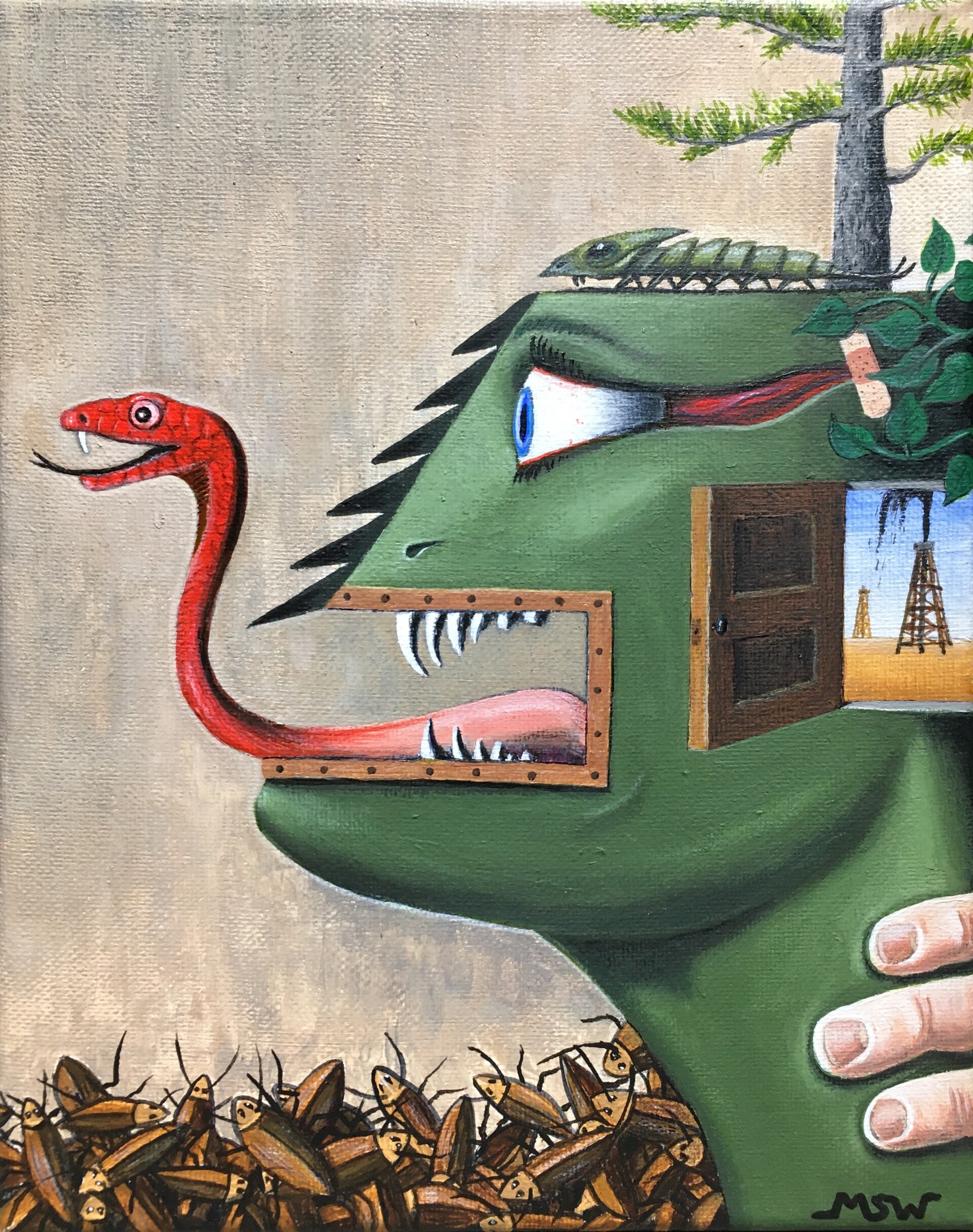 ArtStation - The Harder You Squeeze Her The Worse It Will Get