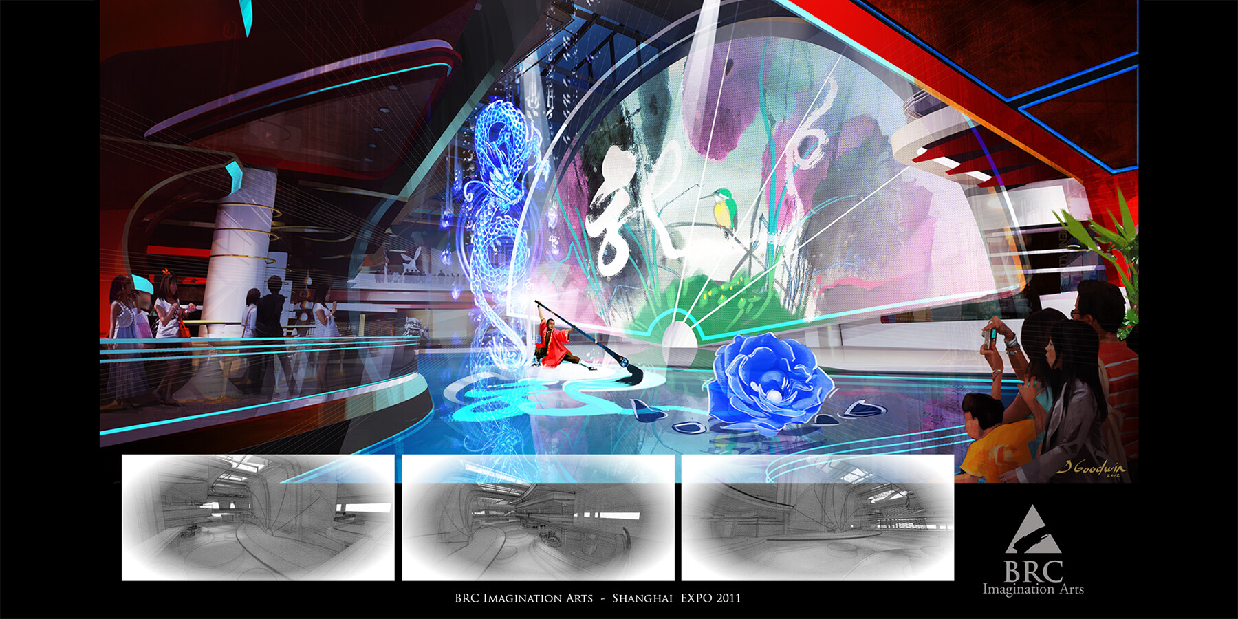 ArtStation - Misc Themed Entertainment projects - BRC Imagination Arts ...