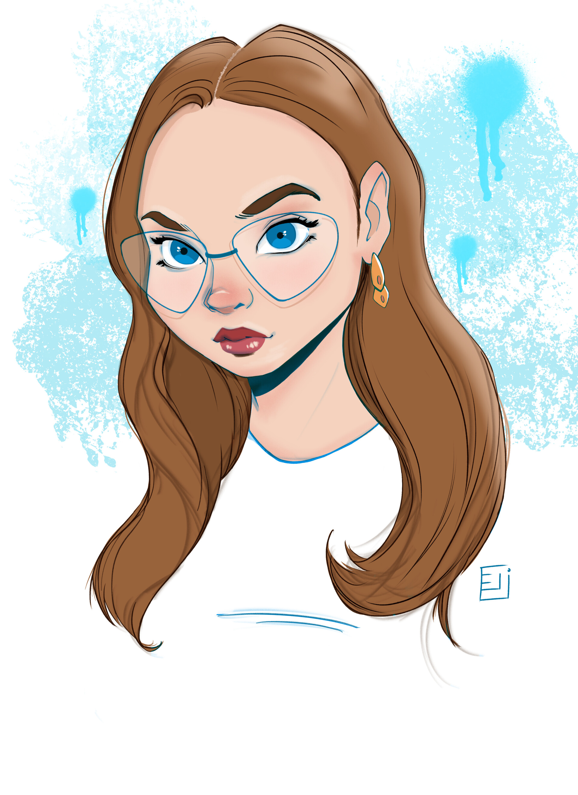 ArtStation - Portrait Stylization study