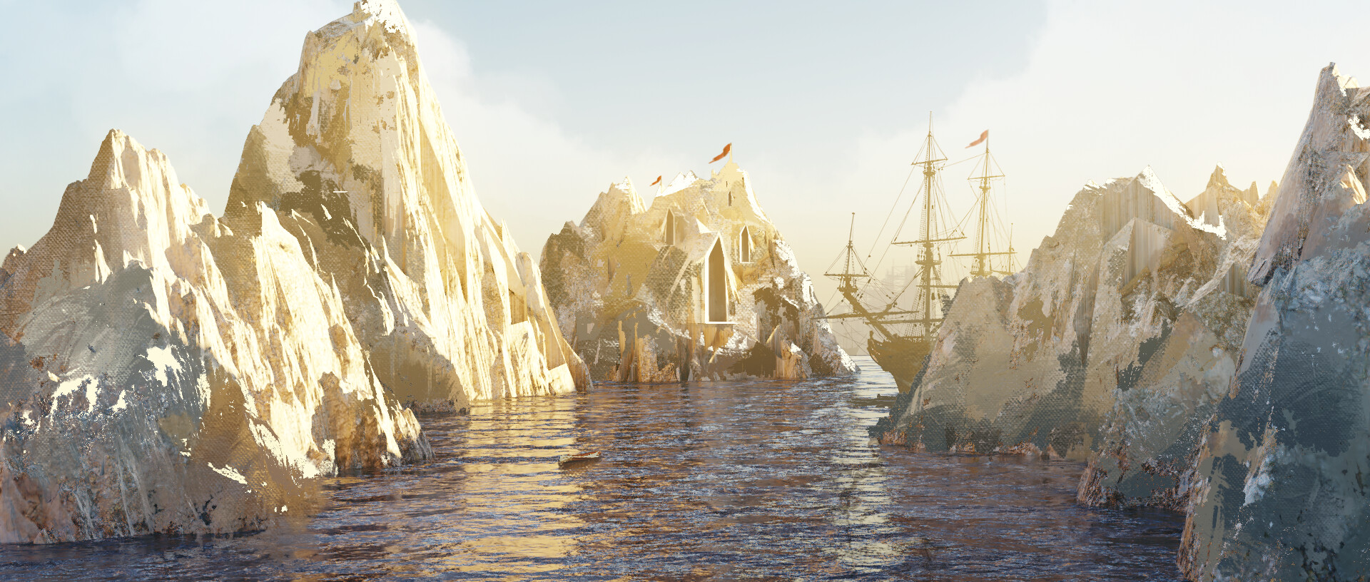 ArtStation - Cliff Hideout