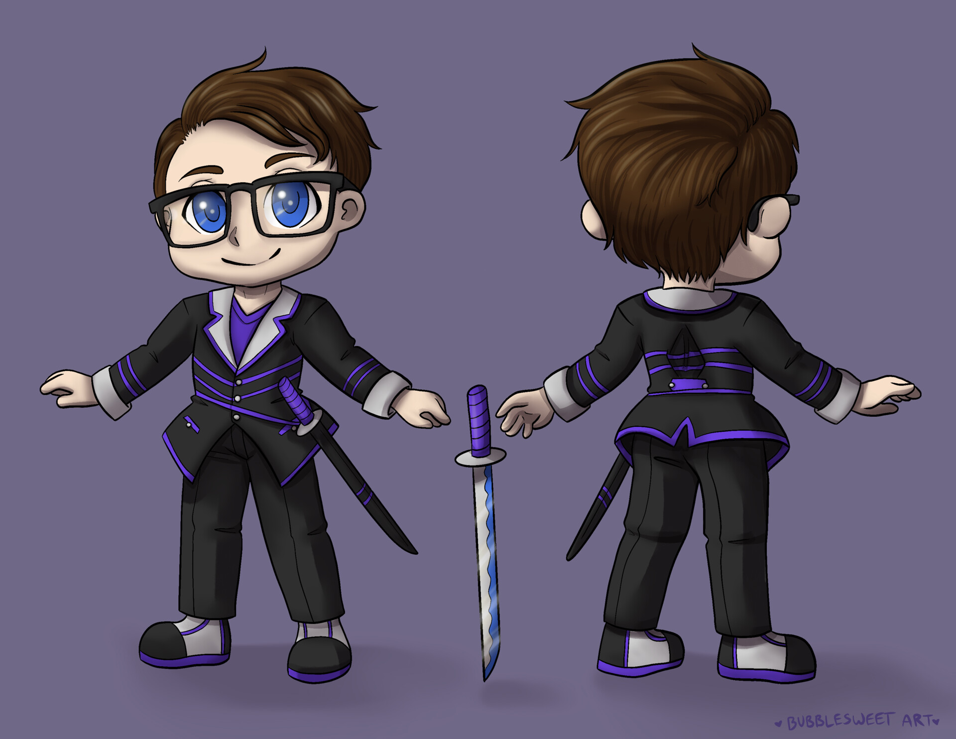 ArtStation - Streamer Chibi Mascot Design