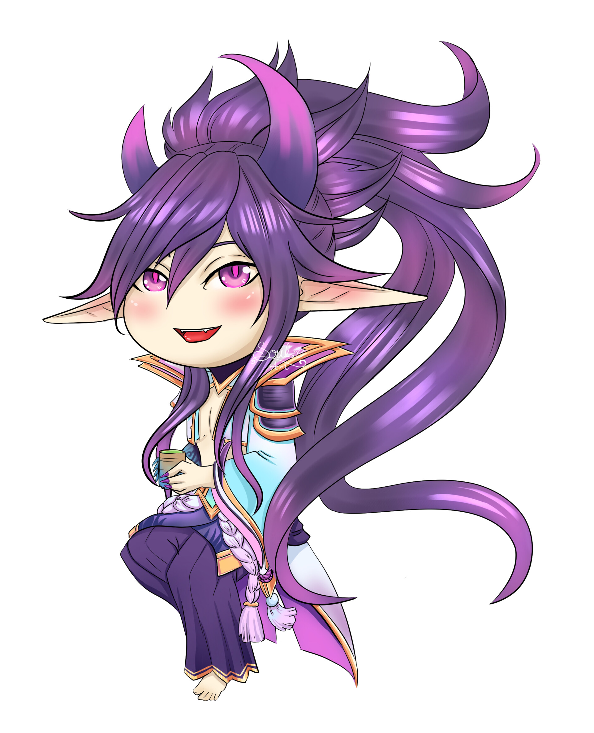 ArtStation - Thresh Spirit Blossom Fanart