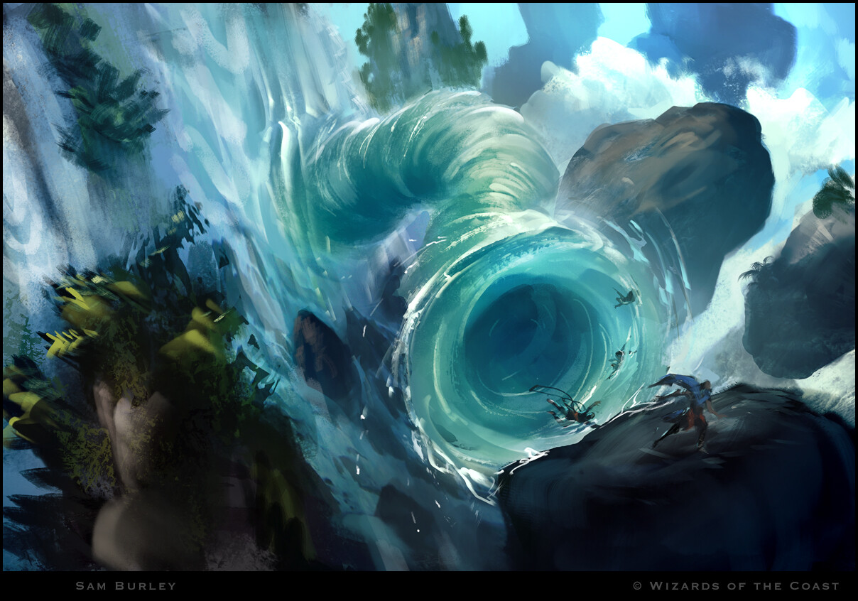 ArtStation - MTG - Zendikar concept art
