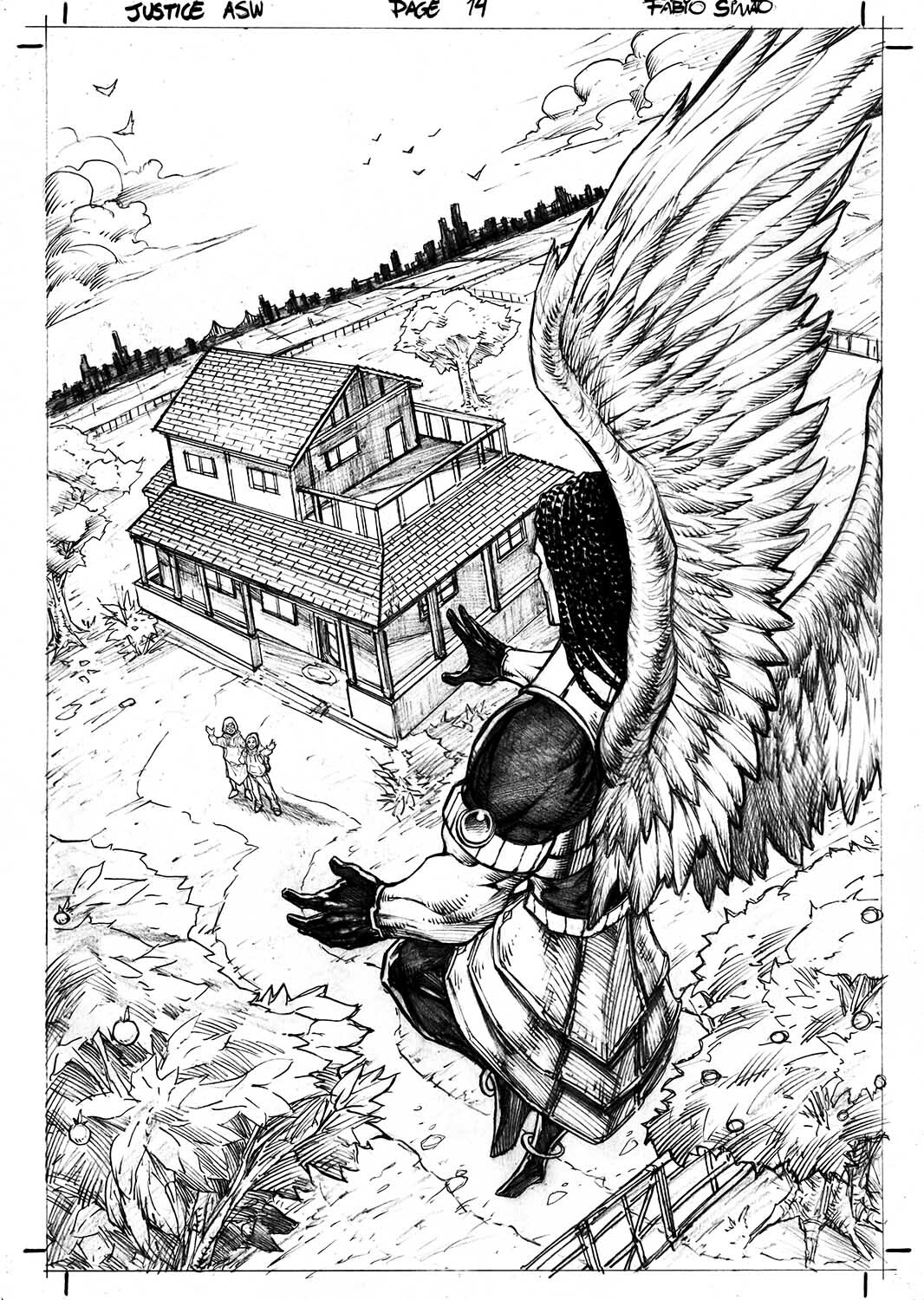 Fábio Simão - Justice #1/2 - A Simple Wish (Wingless Comics)