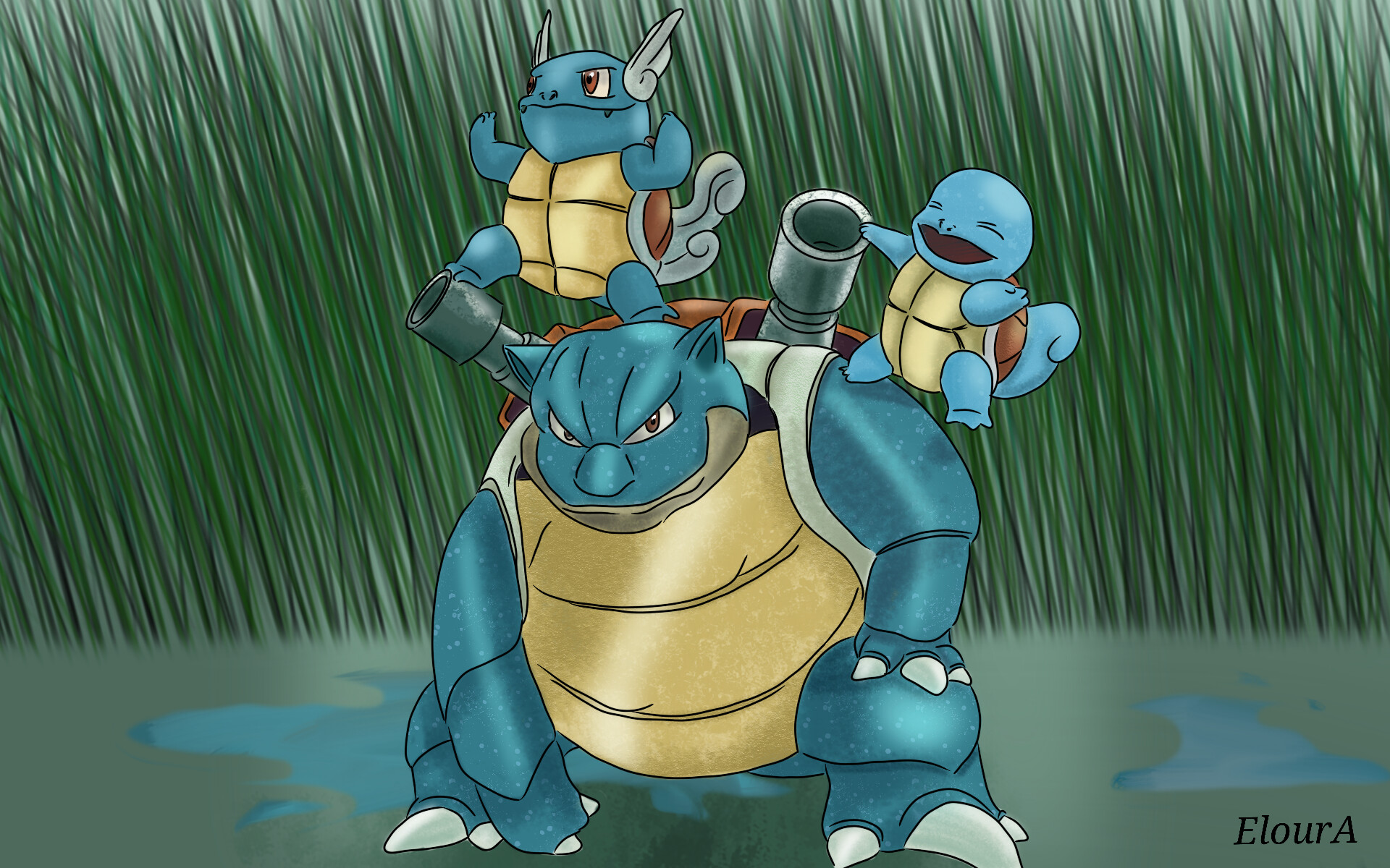 ArtStation - Tortank familly