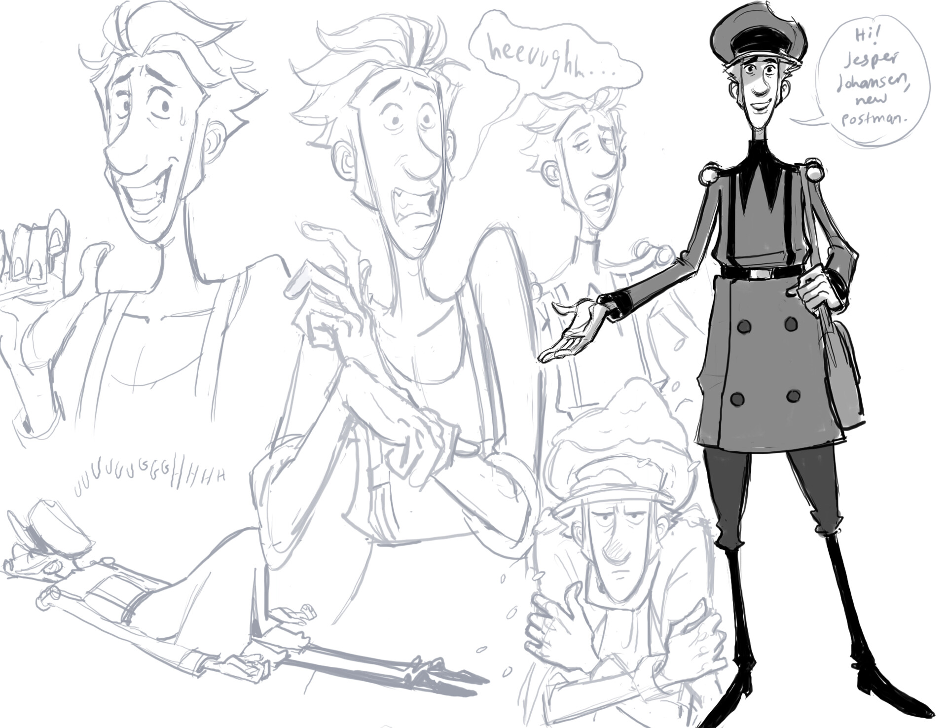 ArtStation - Jesper from Klaus (2019)