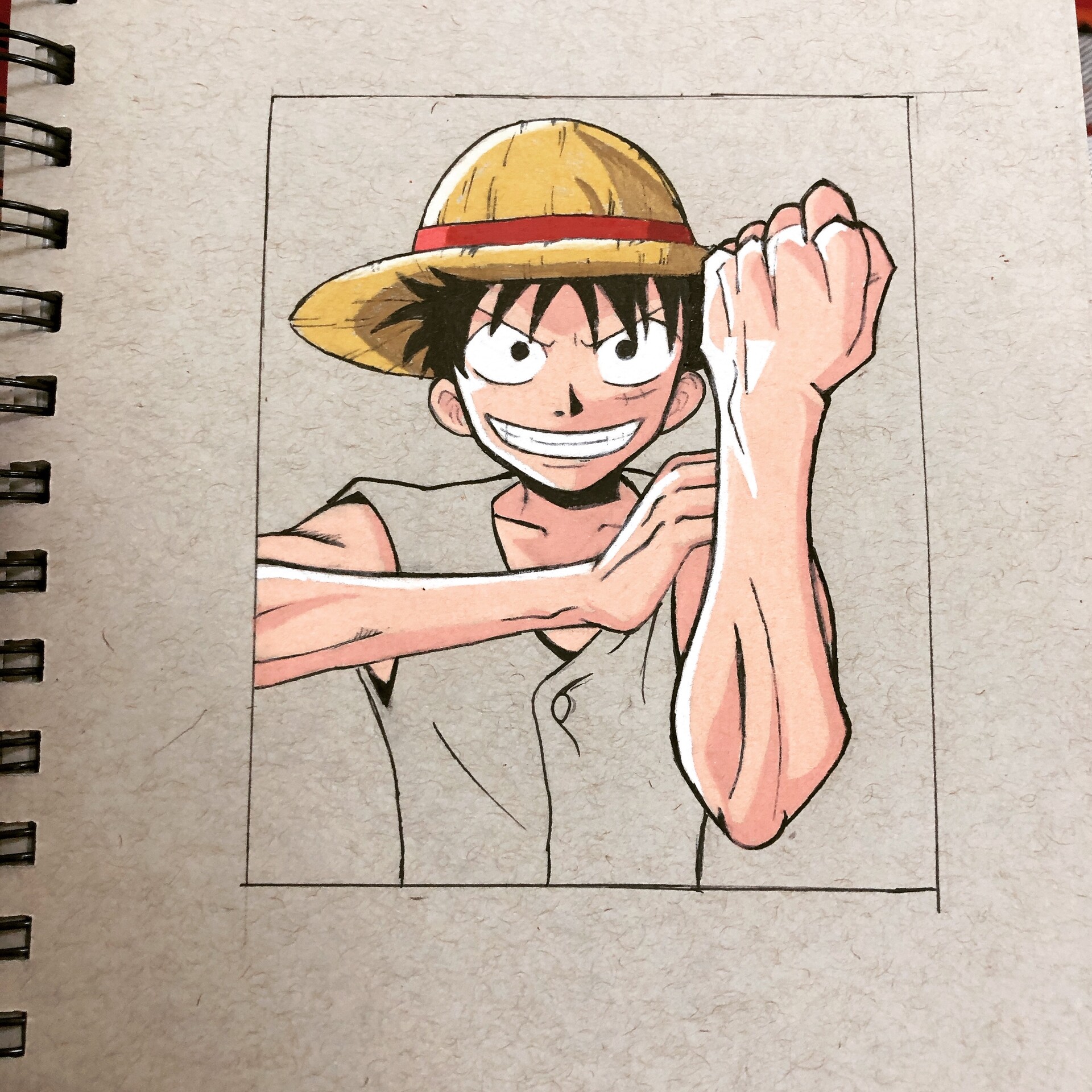ArtStation - Monkey.D.Luffy