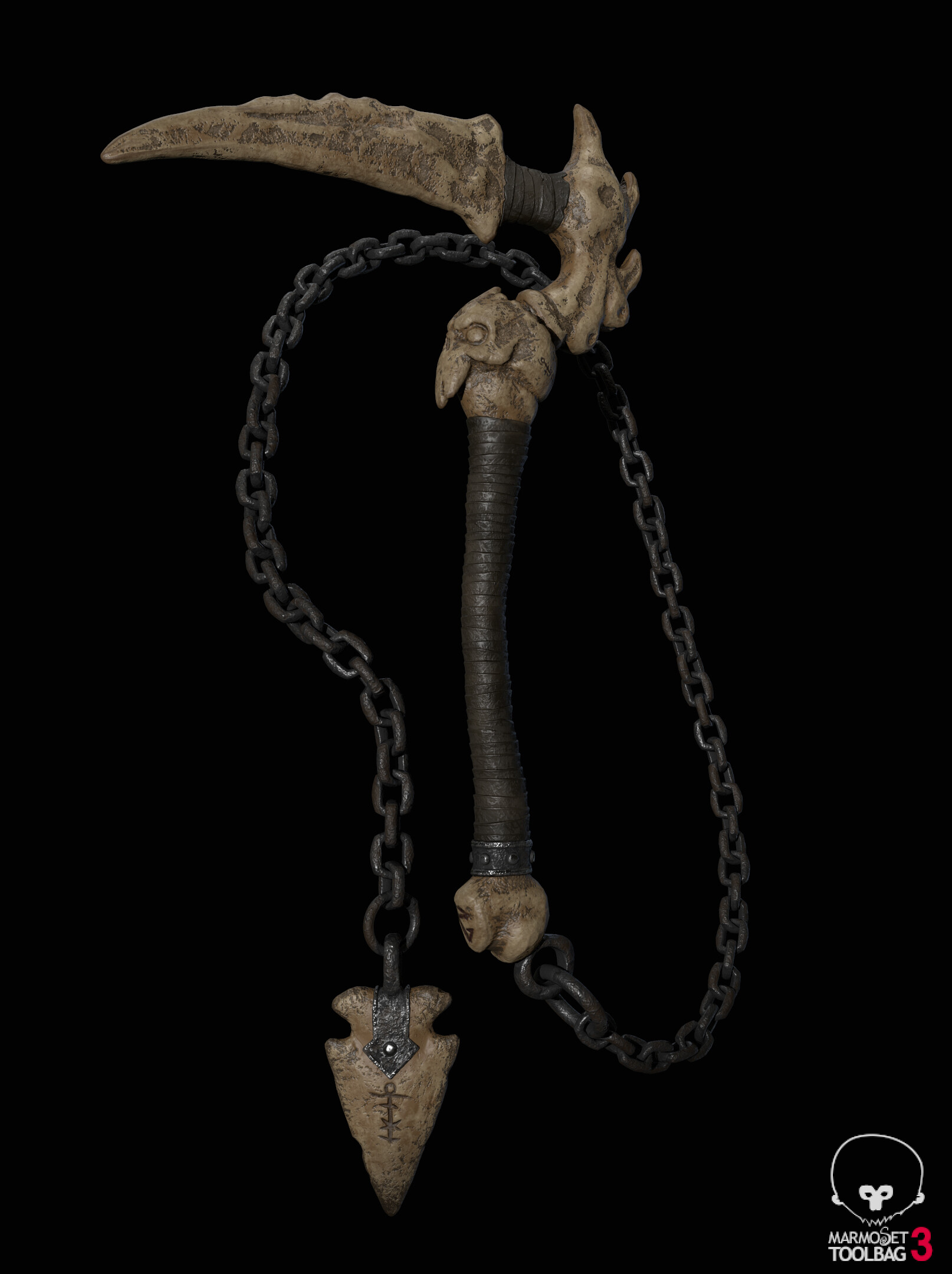 ArtStation - Necromancer weapon