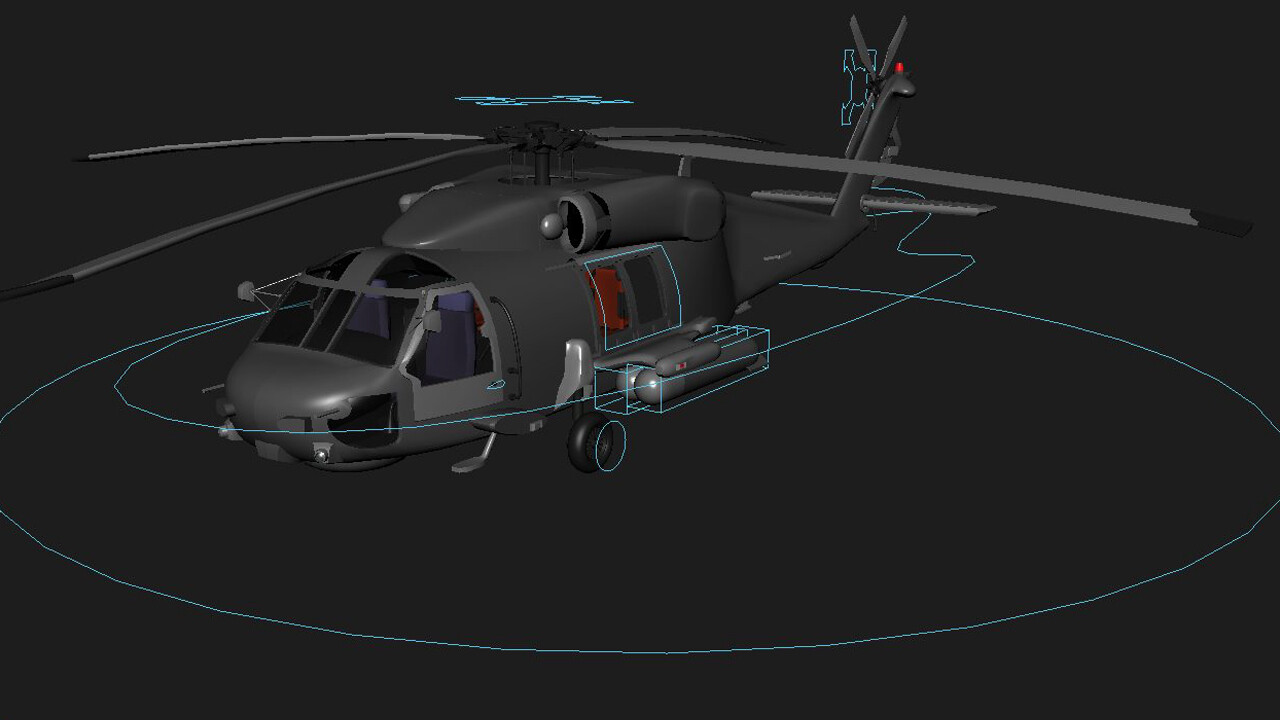 ArtStation - Helicopter Rig