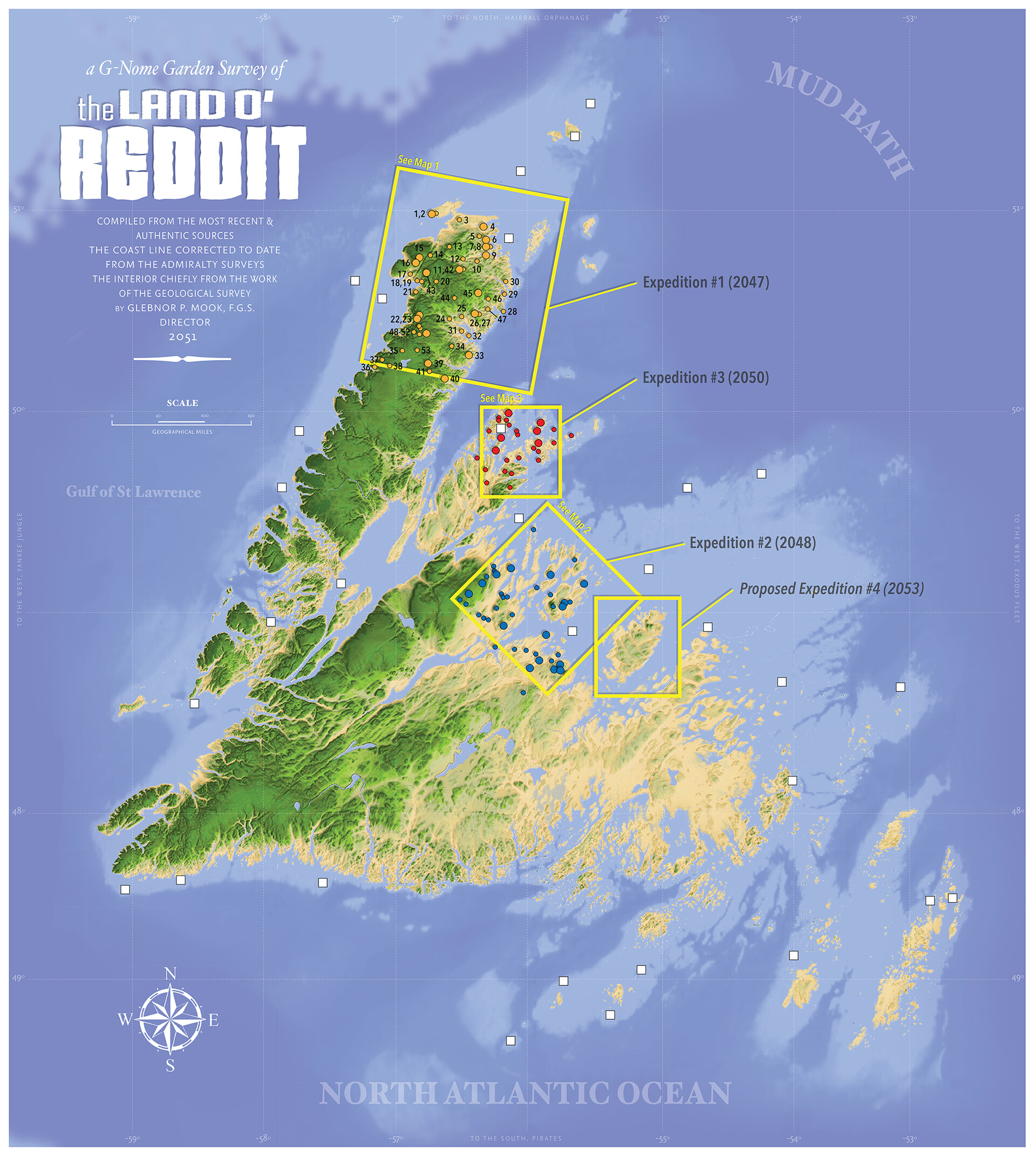ArtStation - Map: Landoreddit Region