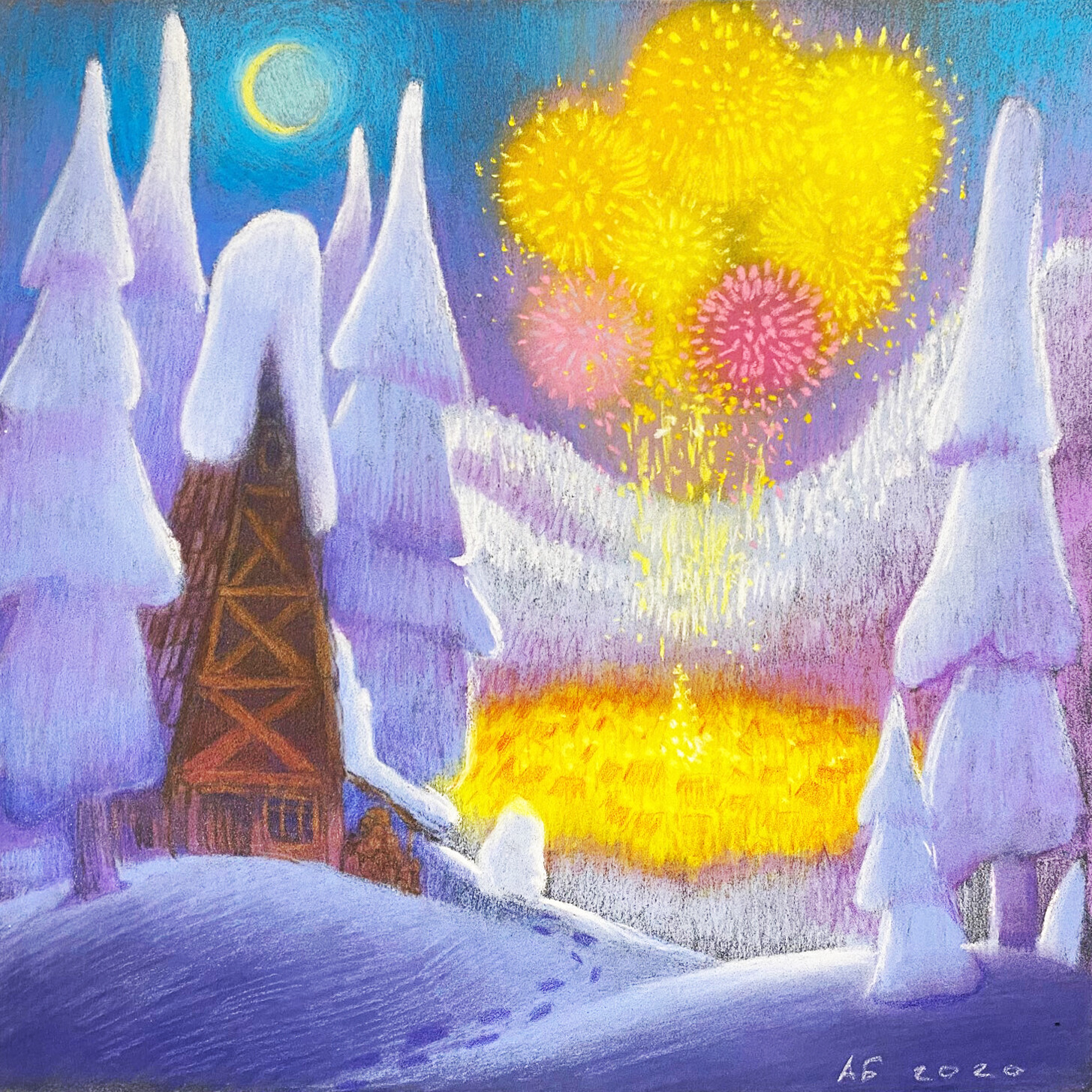 ArtStation - December story : lights