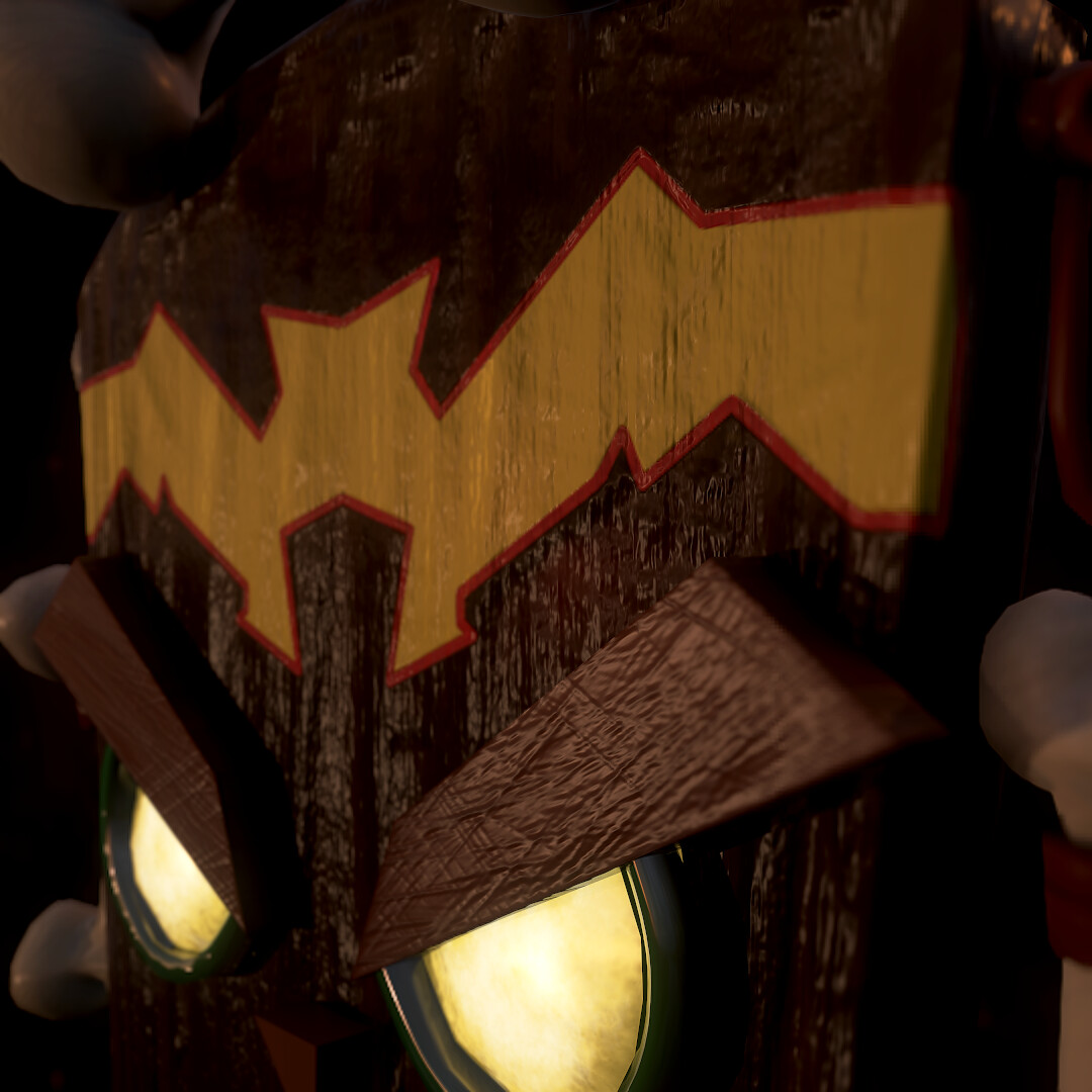 Alexander Rod - Uka Uka mask - Crash Bandicoot