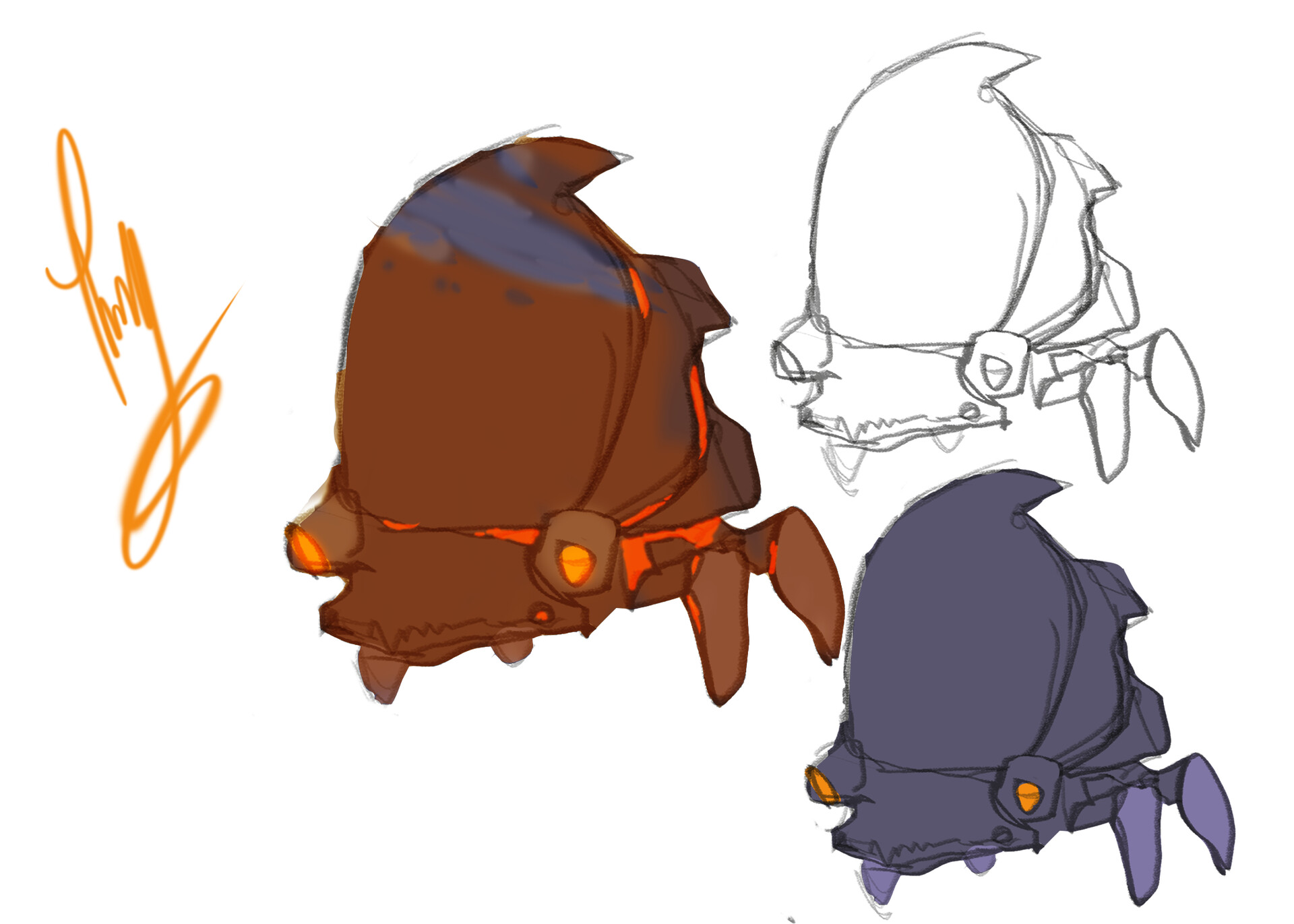 ArtStation - Magma Crab