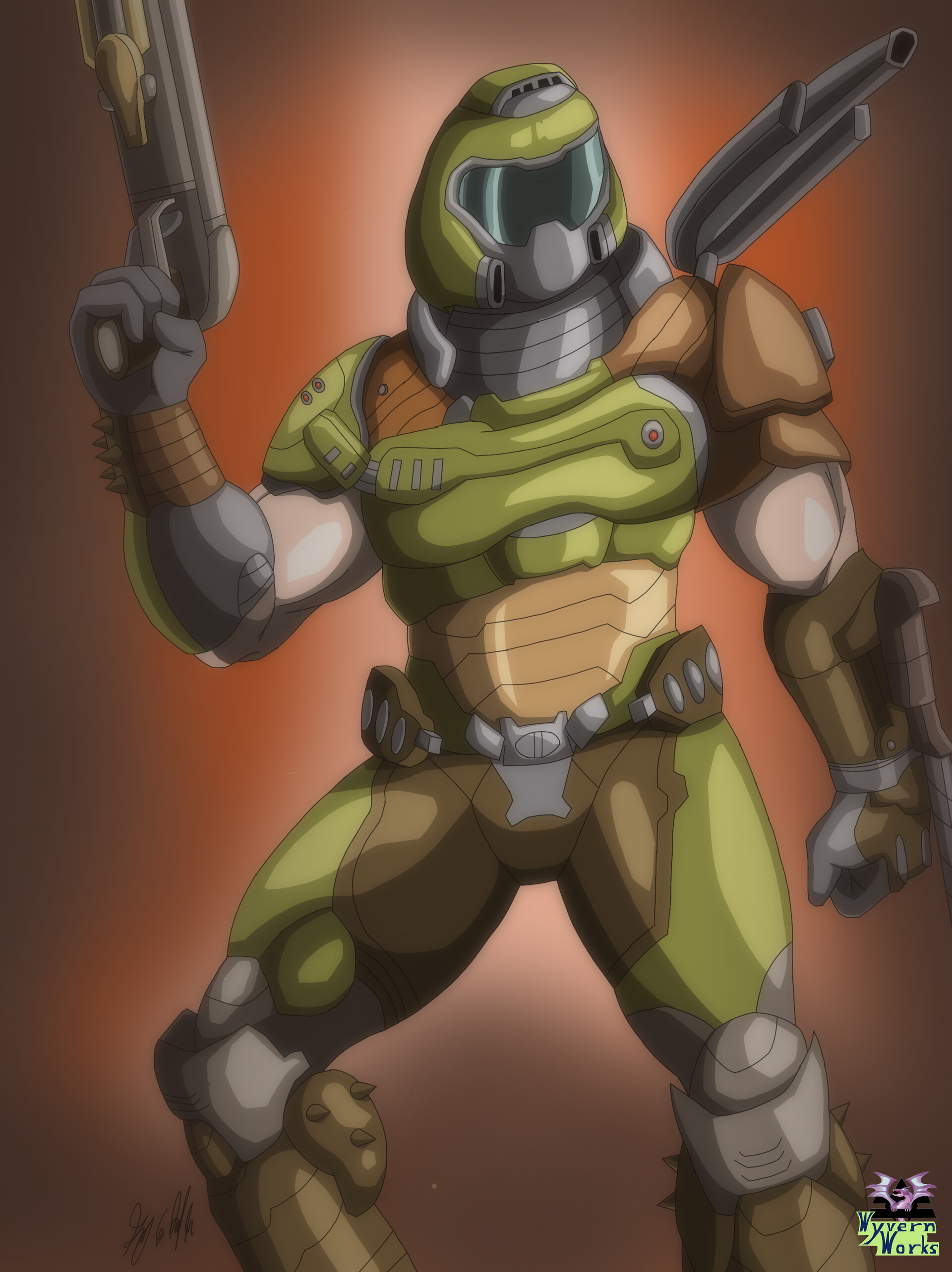 ArtStation - Doomslayer