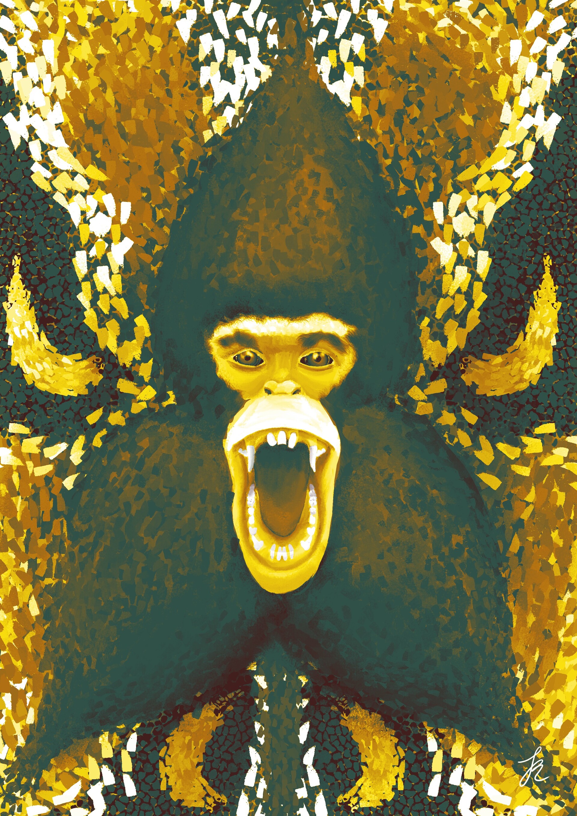 ArtStation - Monkey Orchid