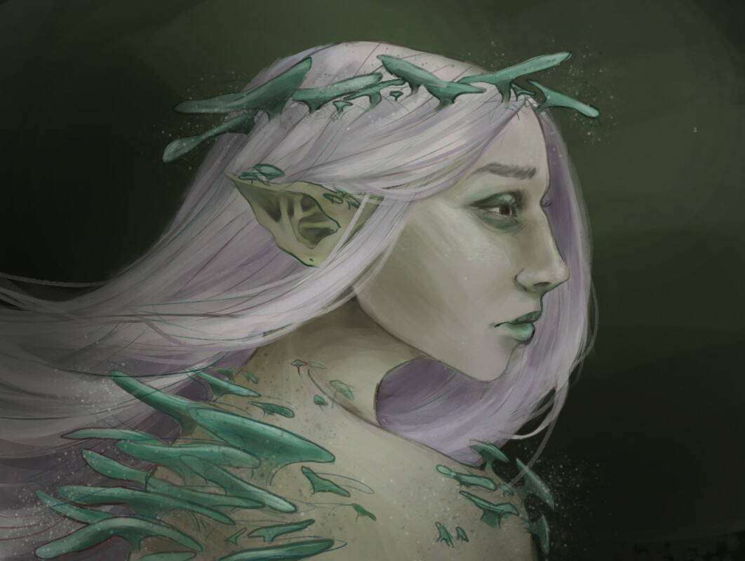 ArtStation - Mushroom divinity