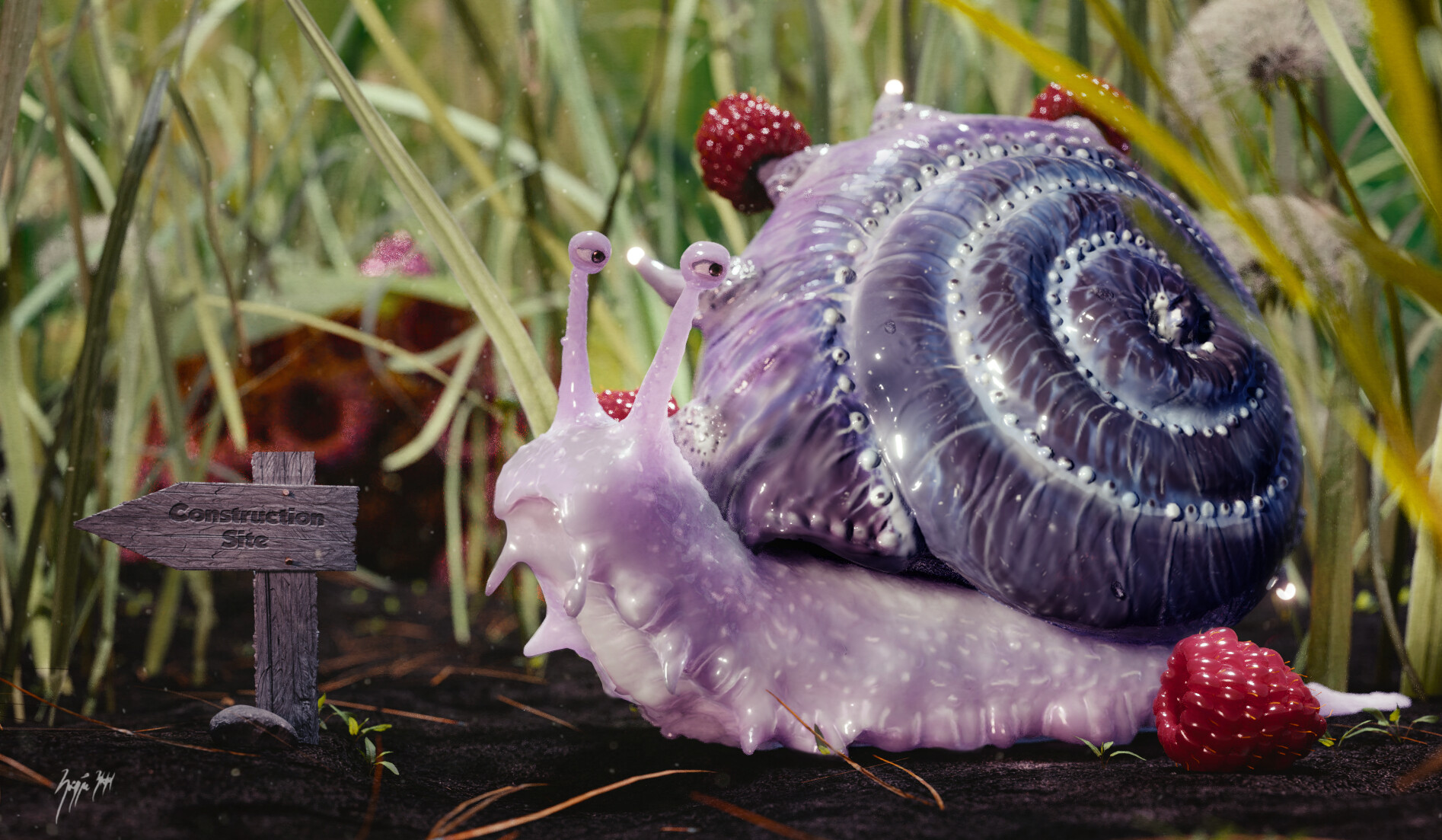 ArtStation - Raspberry Snail Transport