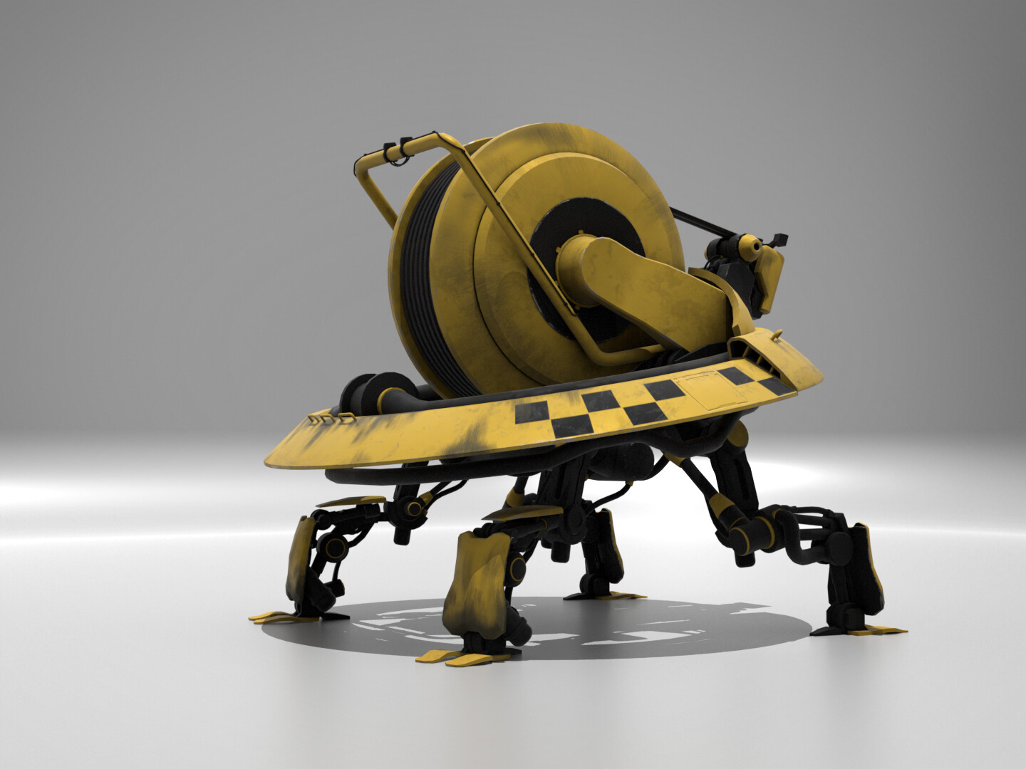 ArtStation - Cabler Robot