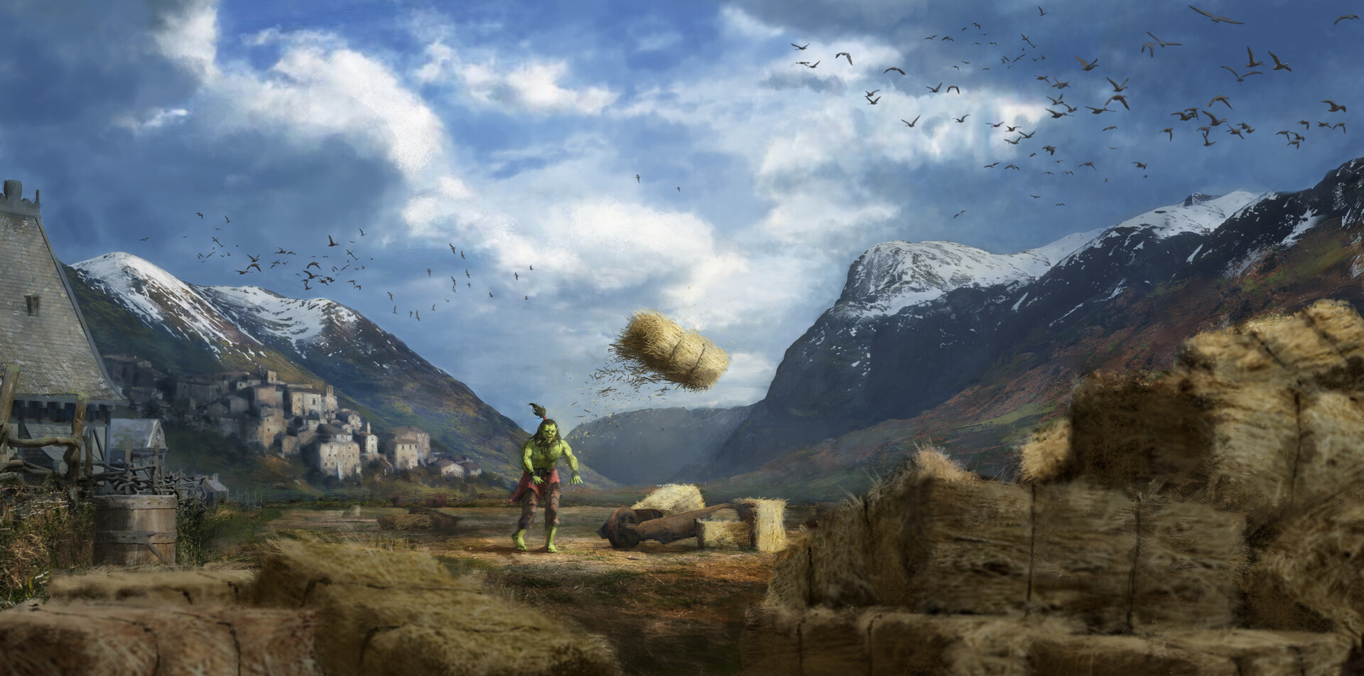 The Hulking Hurler by Calvin Garrett : r/ImaginaryOrcs