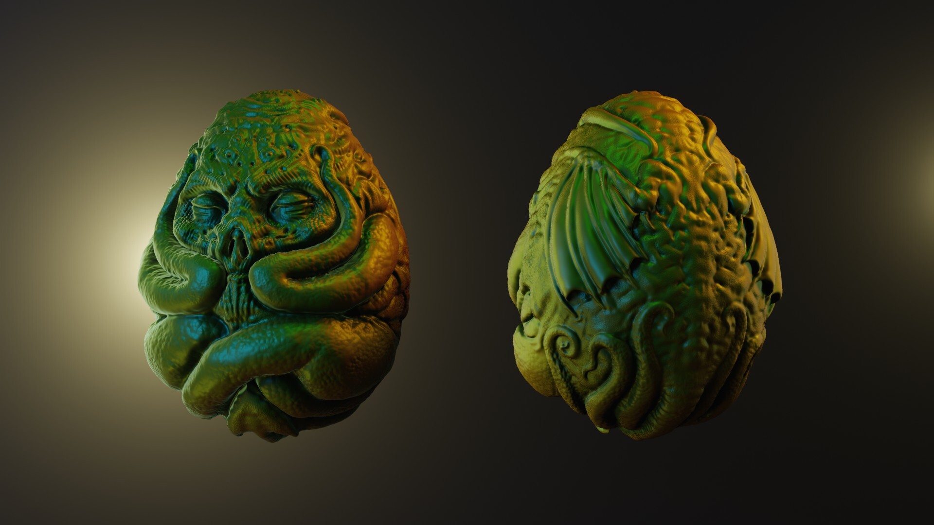 Michael Wu - 202101.Dragons egg - Dragon eggs of Cthulhu Mythos