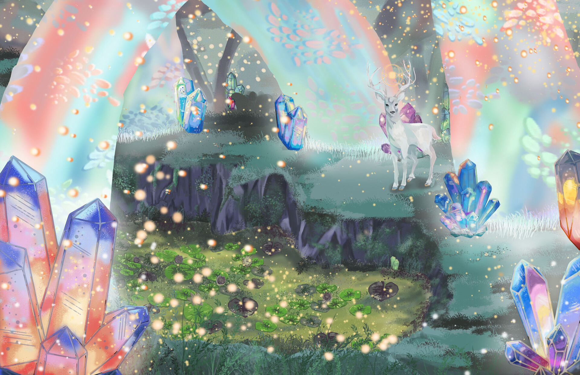 ArtStation - Enchanted Forest -- Finished