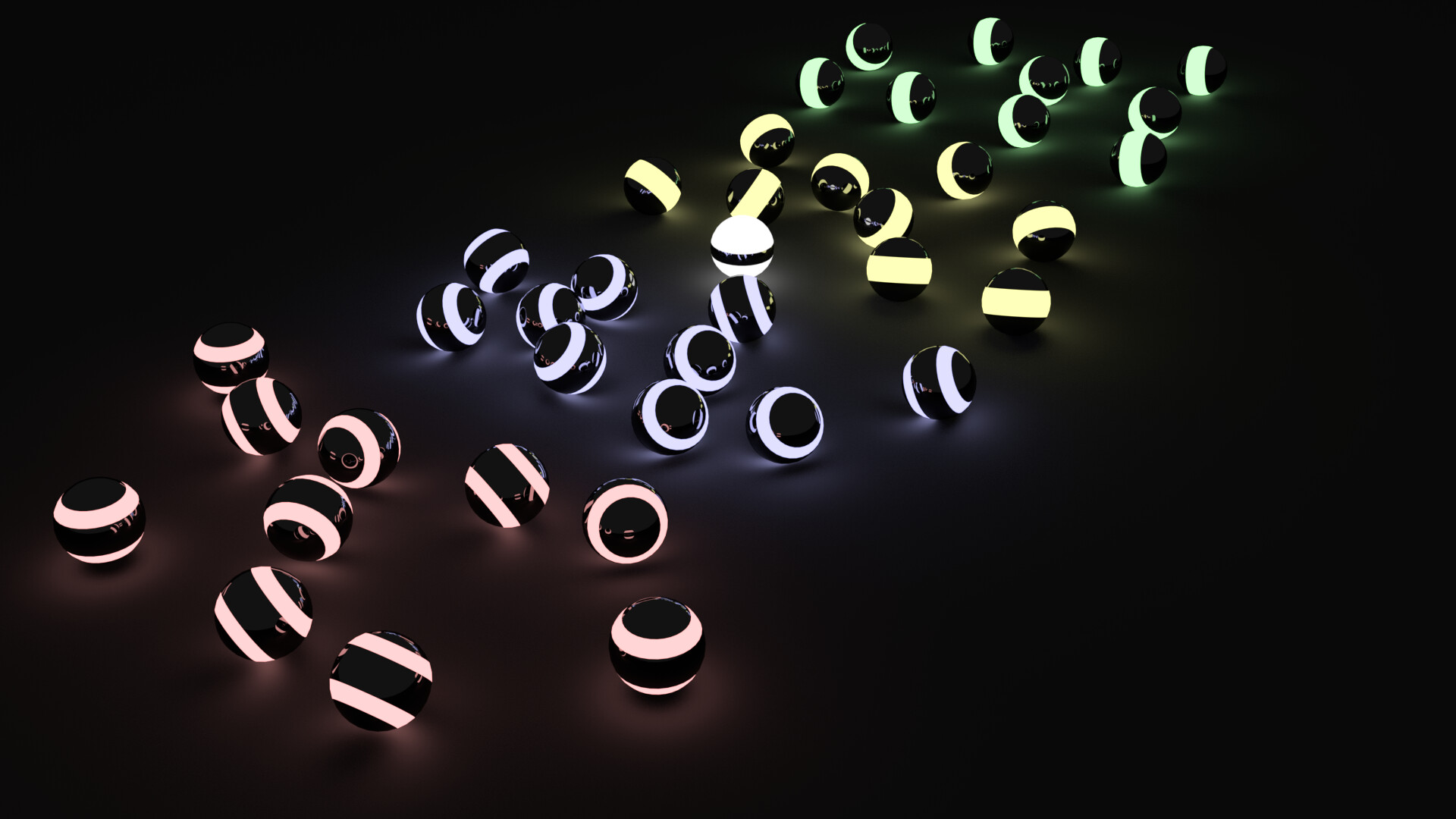 ArtStation - Neon balls