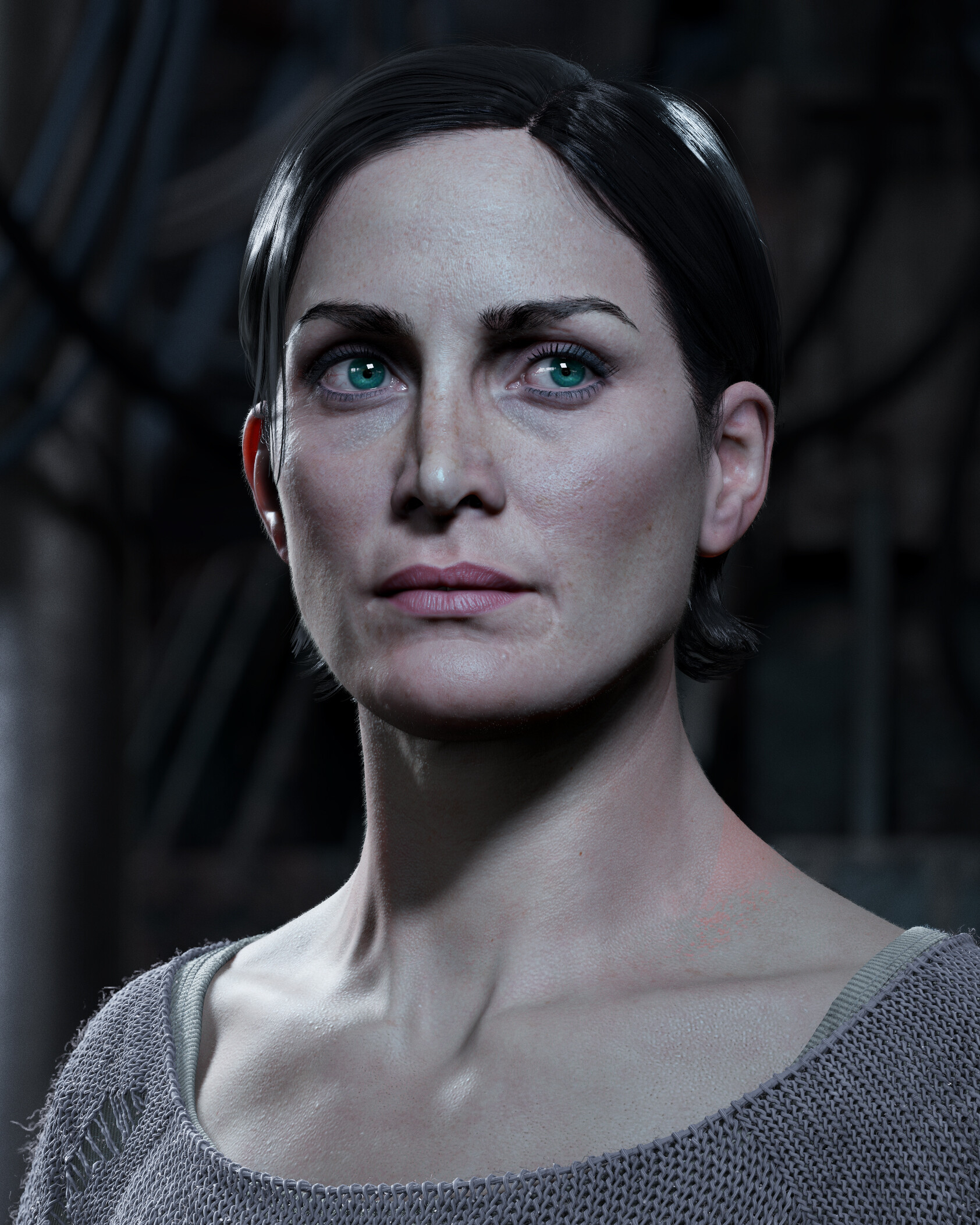 Trinity (Carrie-Anne Moss) — The Matrix by Marcin Blaszczak — ProUser.Me