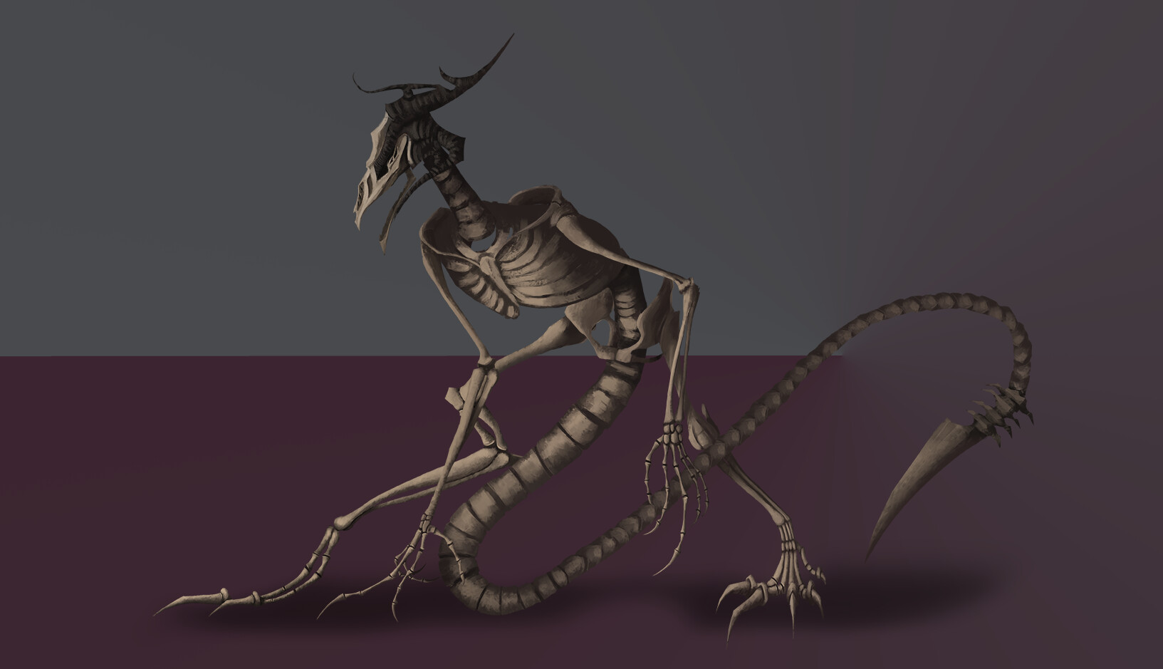 ArtStation - Monster Skeleton