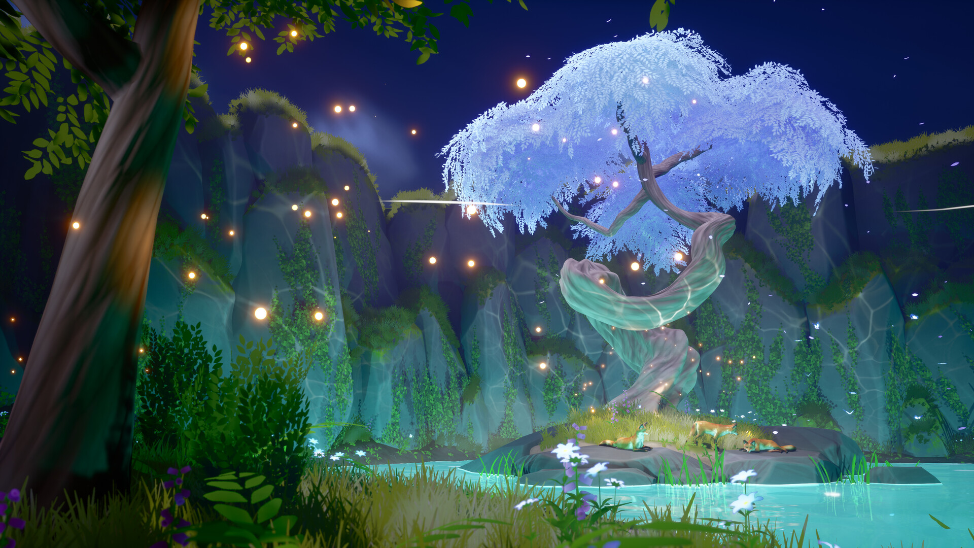 magic forest artstation