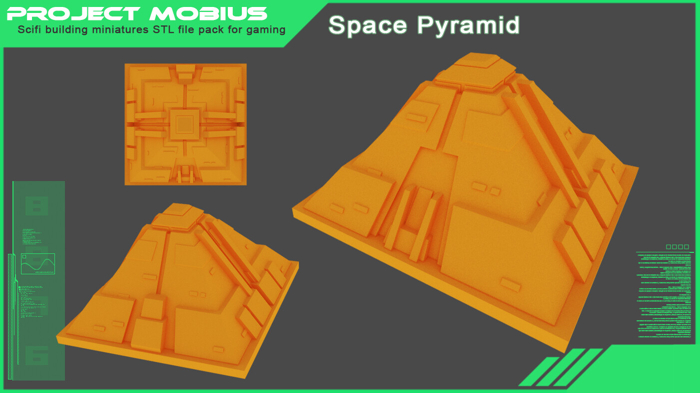 Project Mobius - 3D Printable Scifi Structures