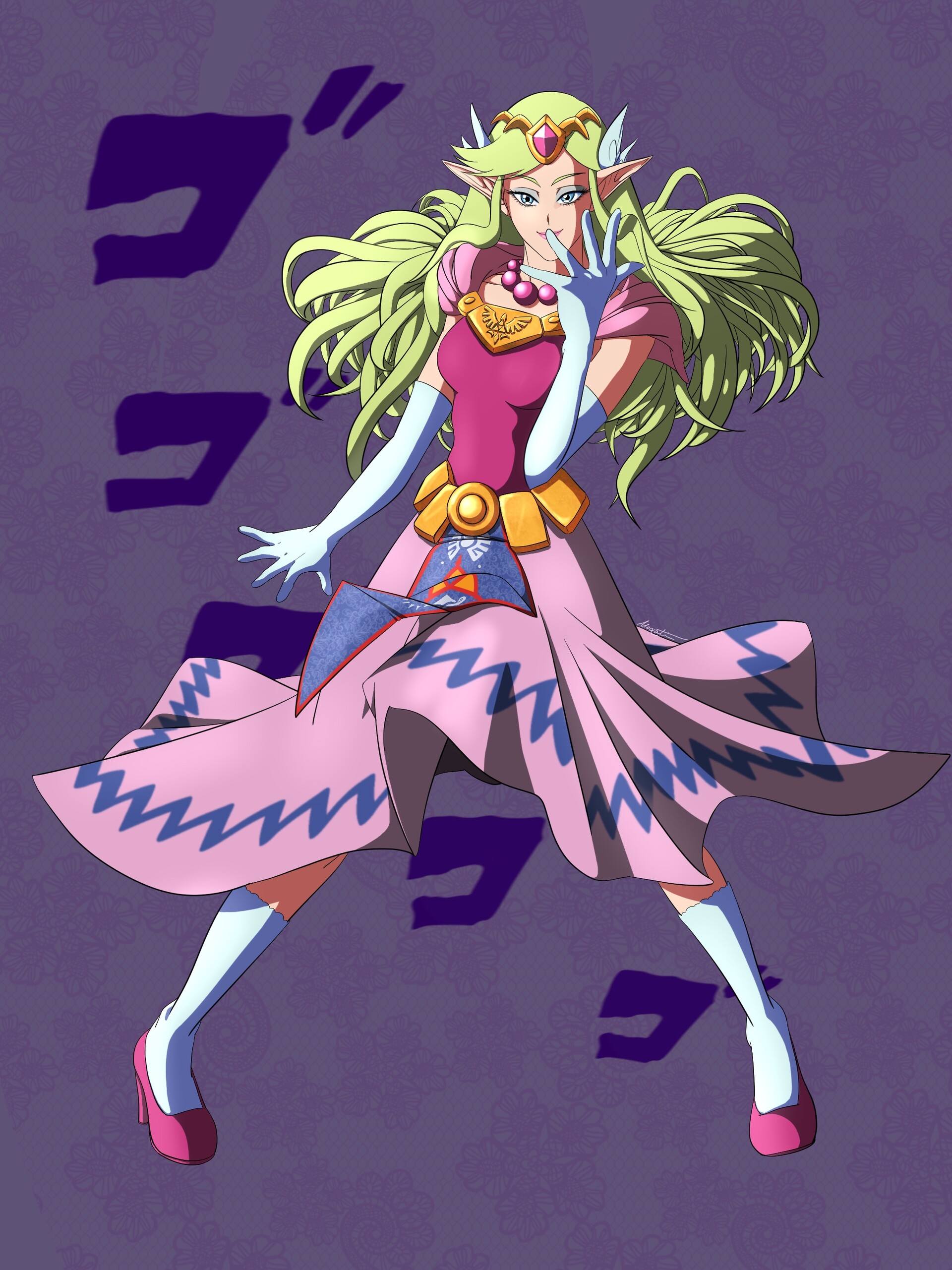 ArtStation - Zelda pose