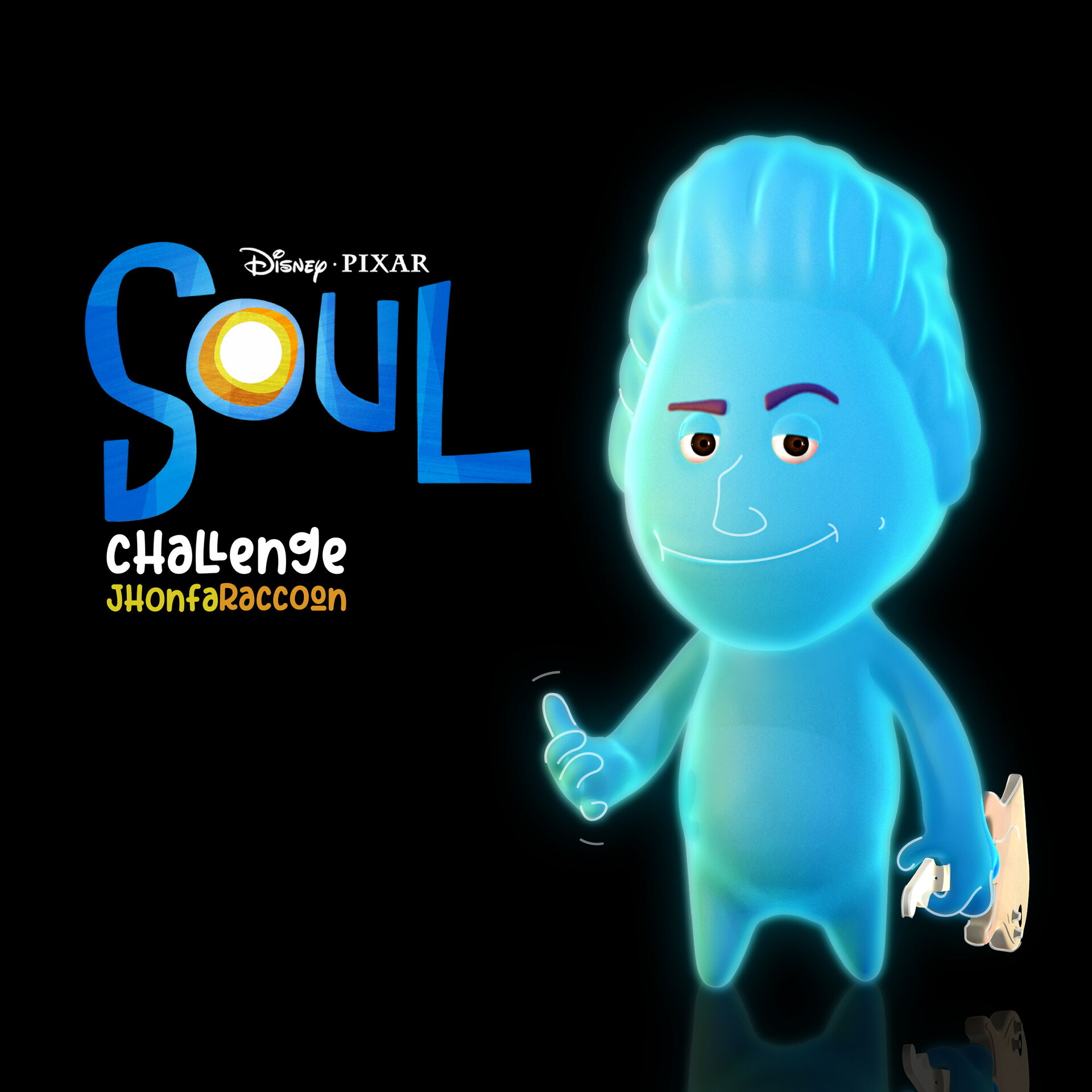 ArtStation - SOUL pixar challenge