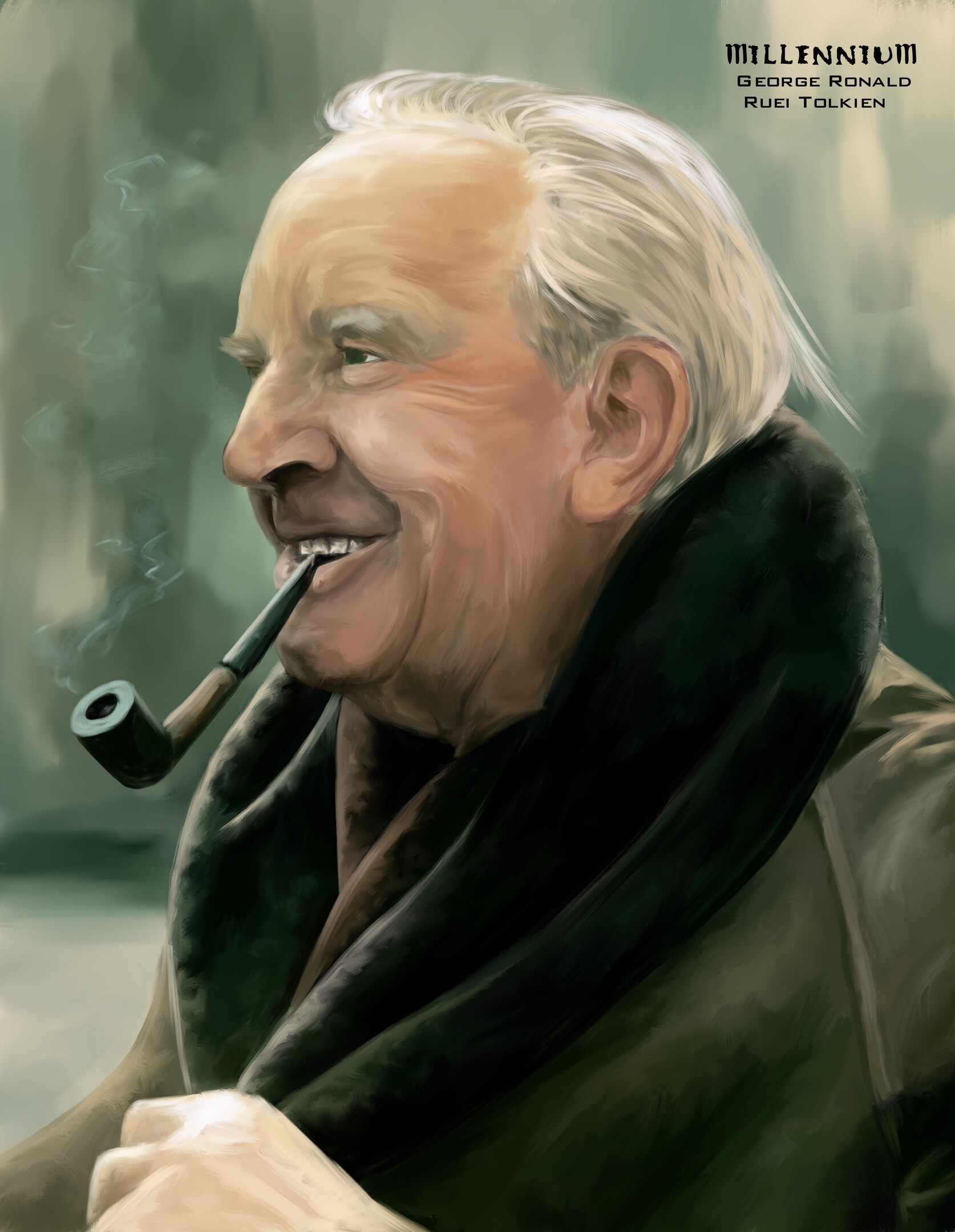 ArtStation - John Ronald Ruel Tolkien