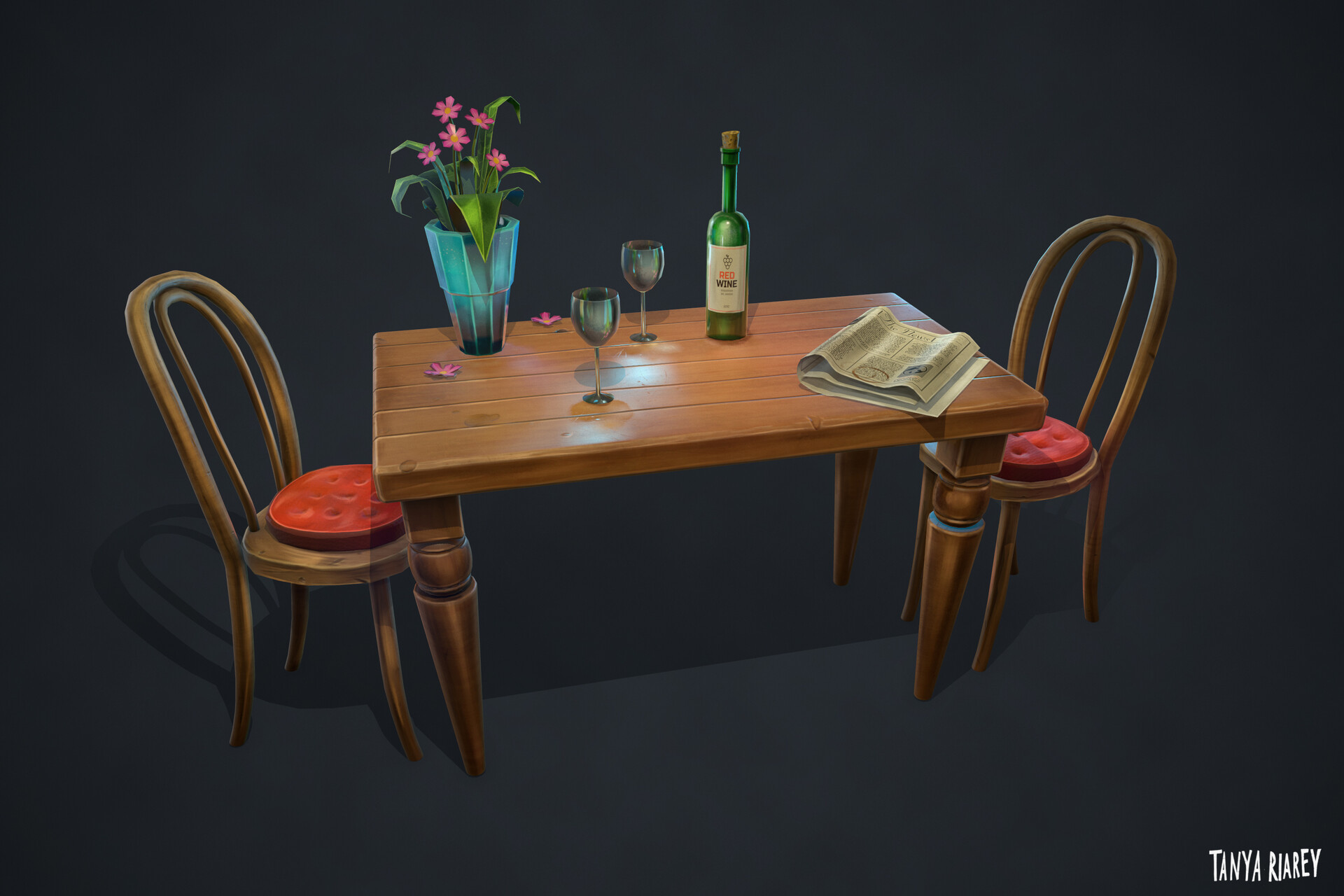 ArtStation - Dining Table