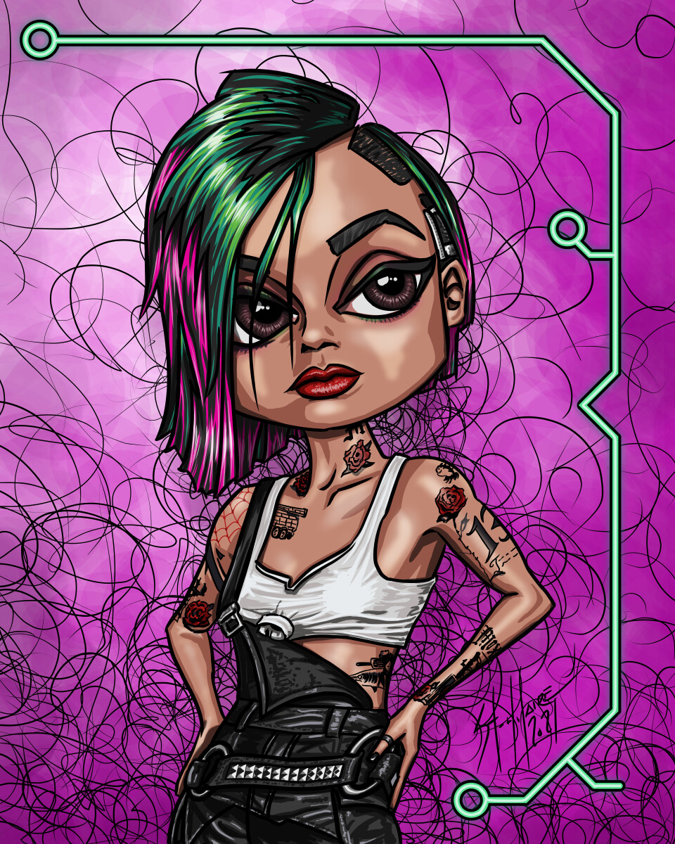 ArtStation - Sketch of...Judy