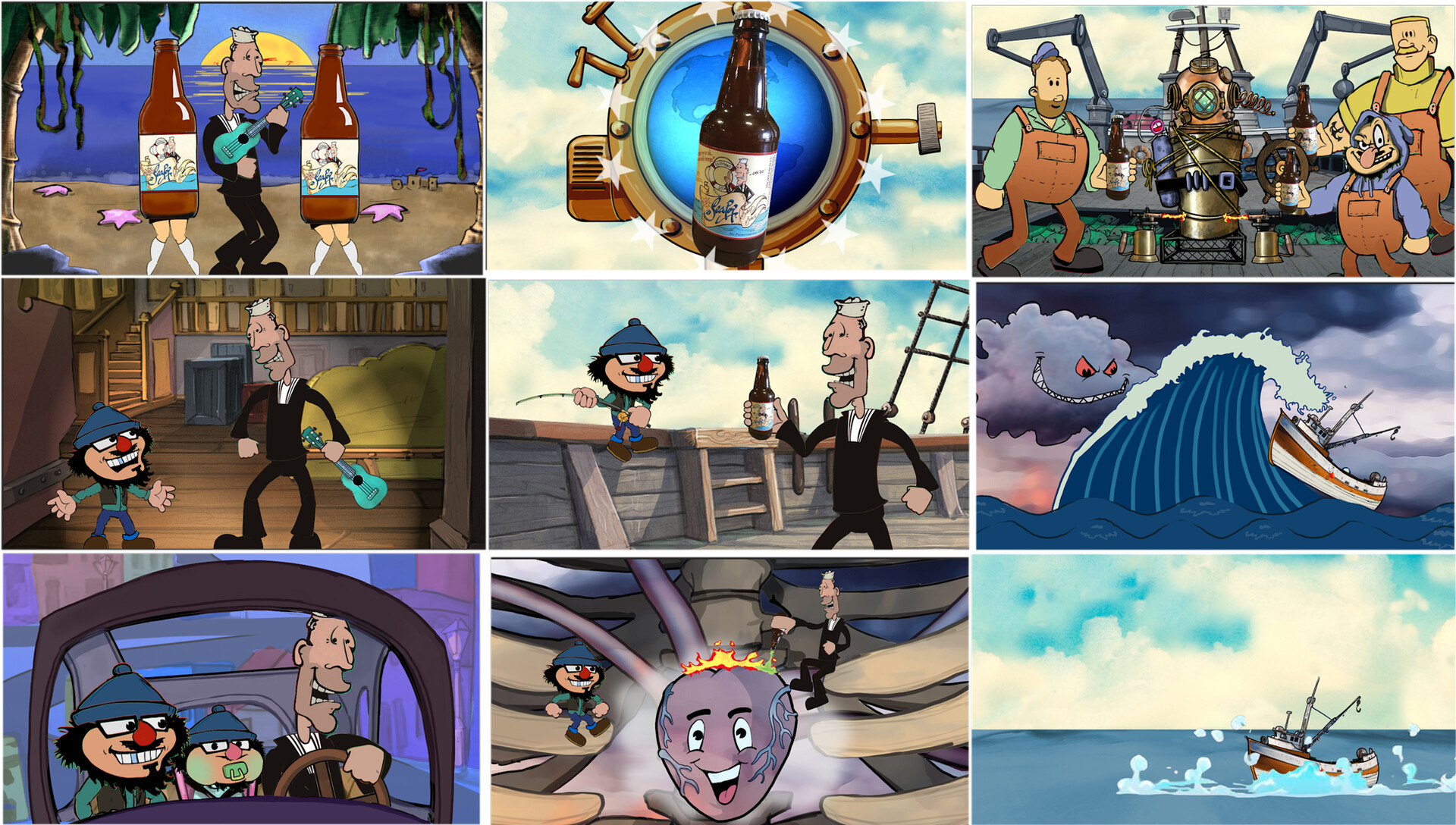 ArtStation - Sea Pop Art