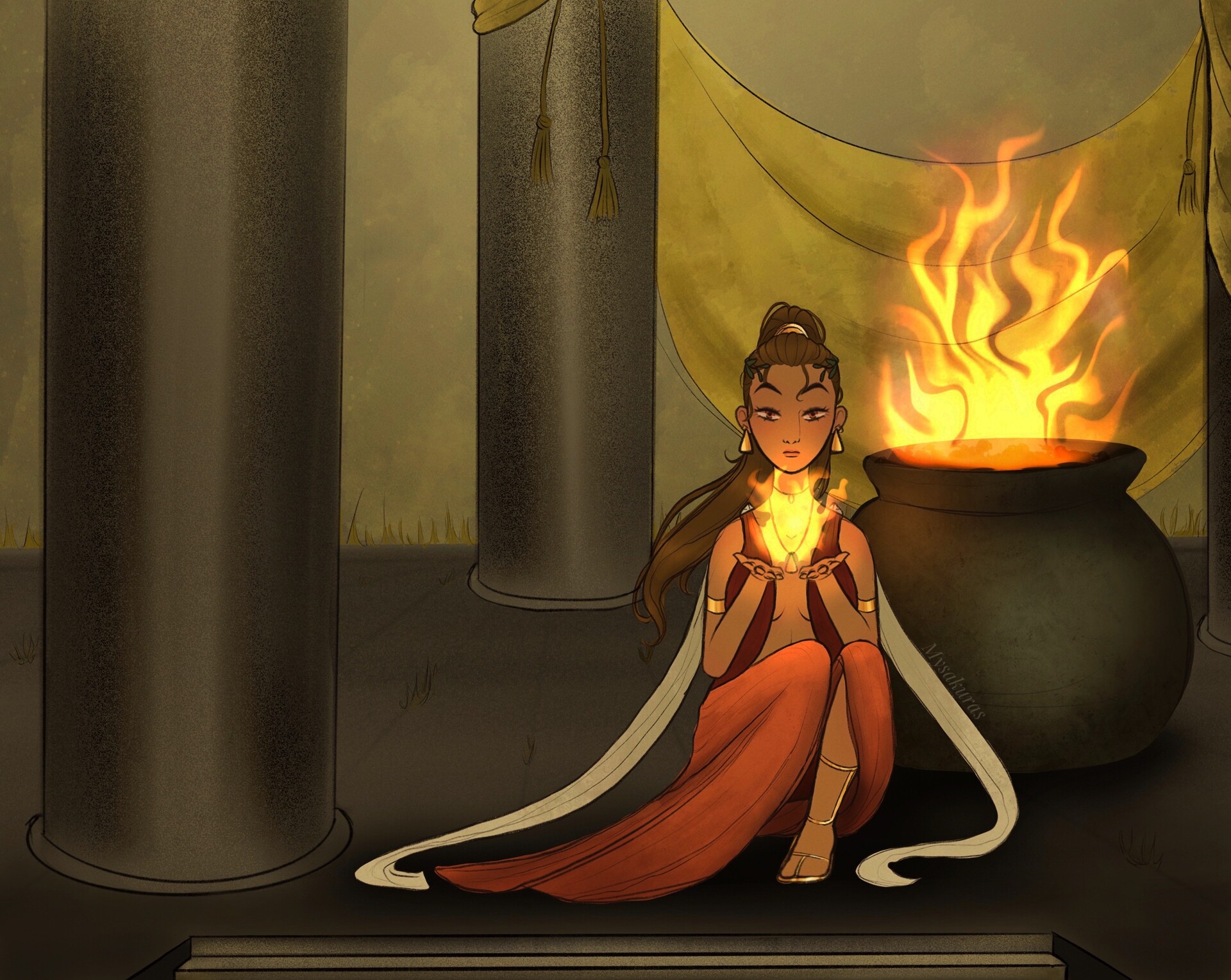 ArtStation - Hestia’s Temple