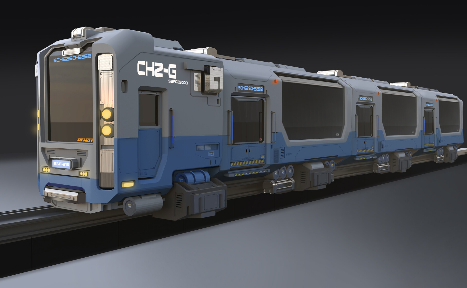 ArtStation - City Train