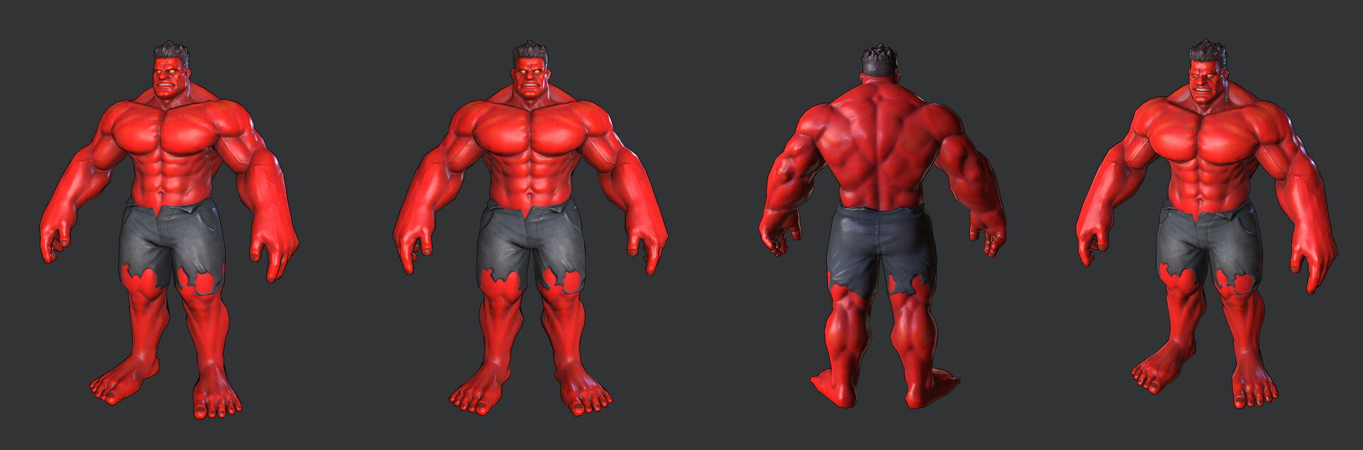 ArtStation - RedHulk
