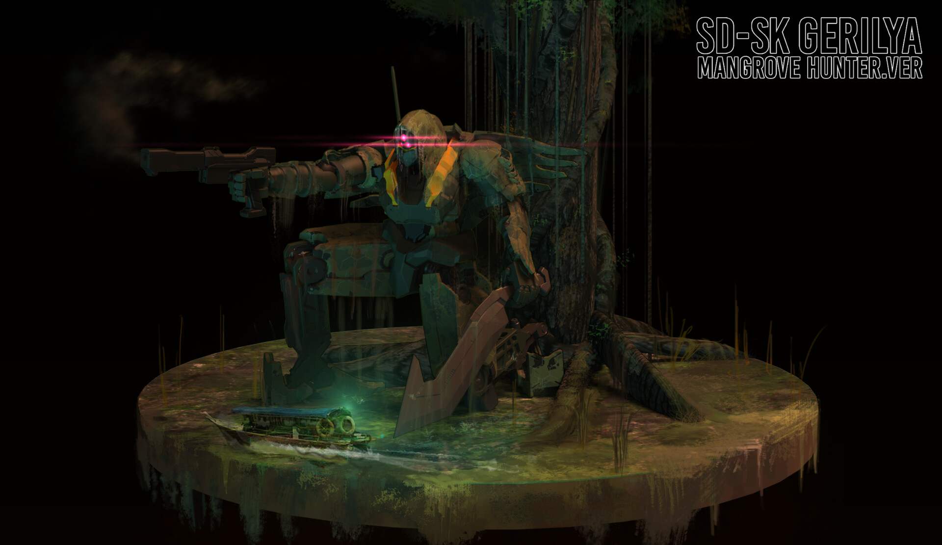ArtStation - SD-SK Gerilya - Diorama